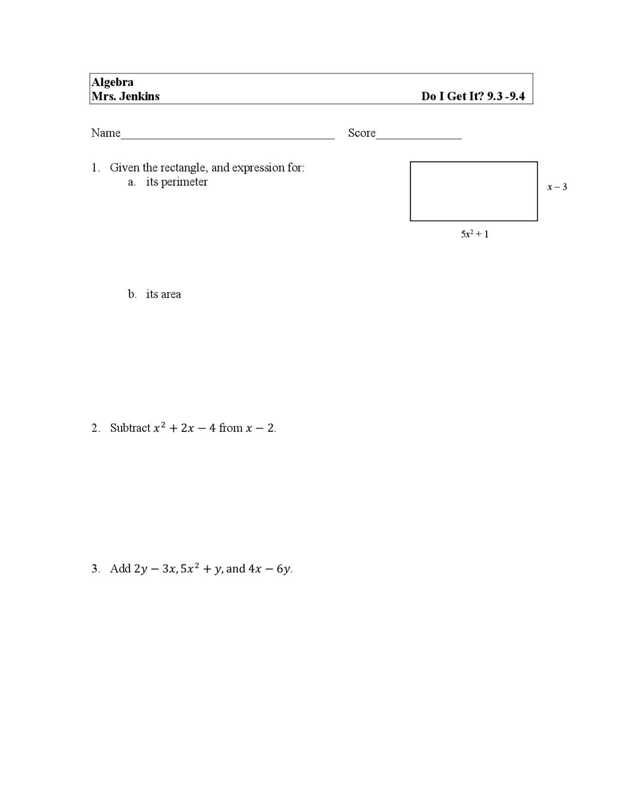 Algebra 1 Digi Mathematics Assignments Mathematics Docsity