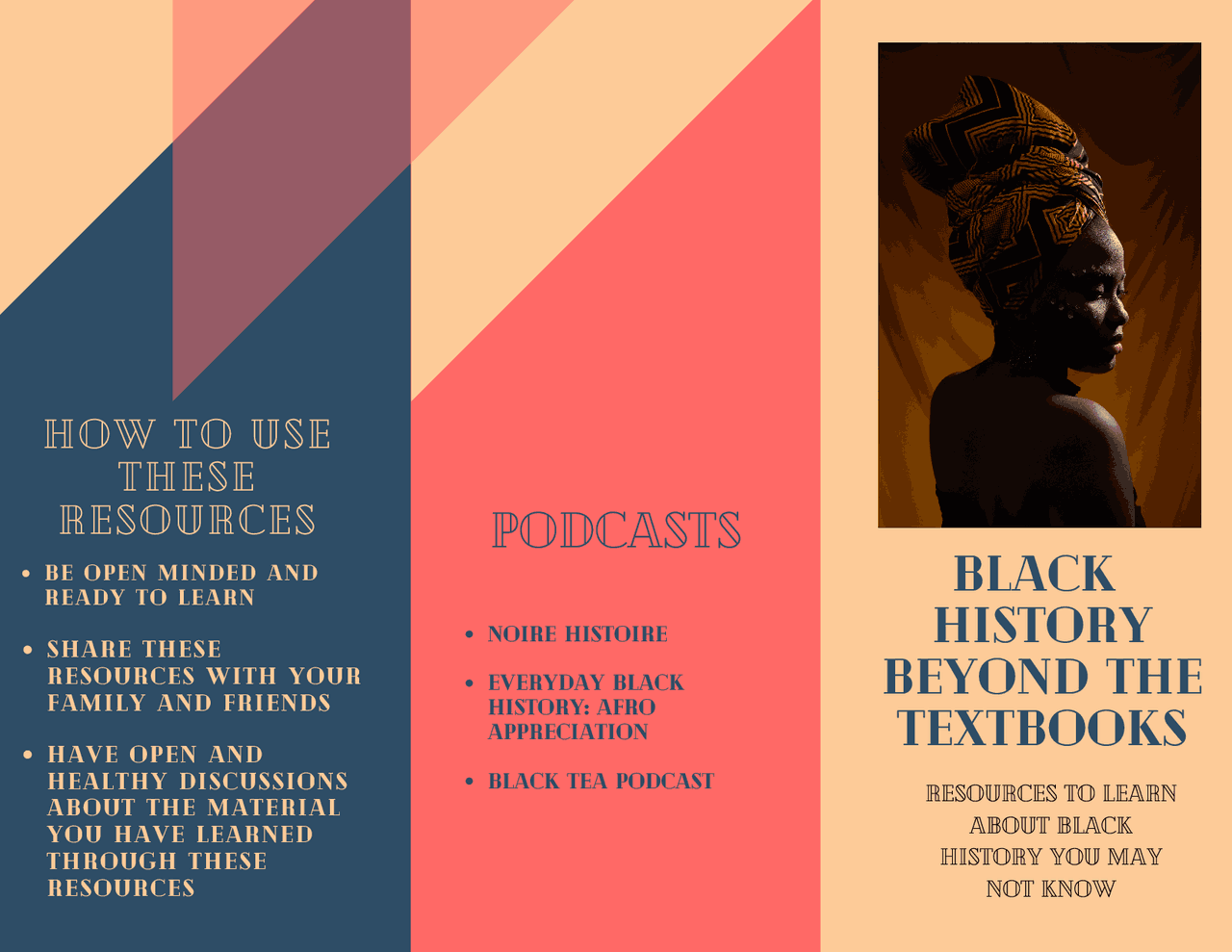 BLM Orientation Brochure | Schemes and Mind Maps History | Docsity