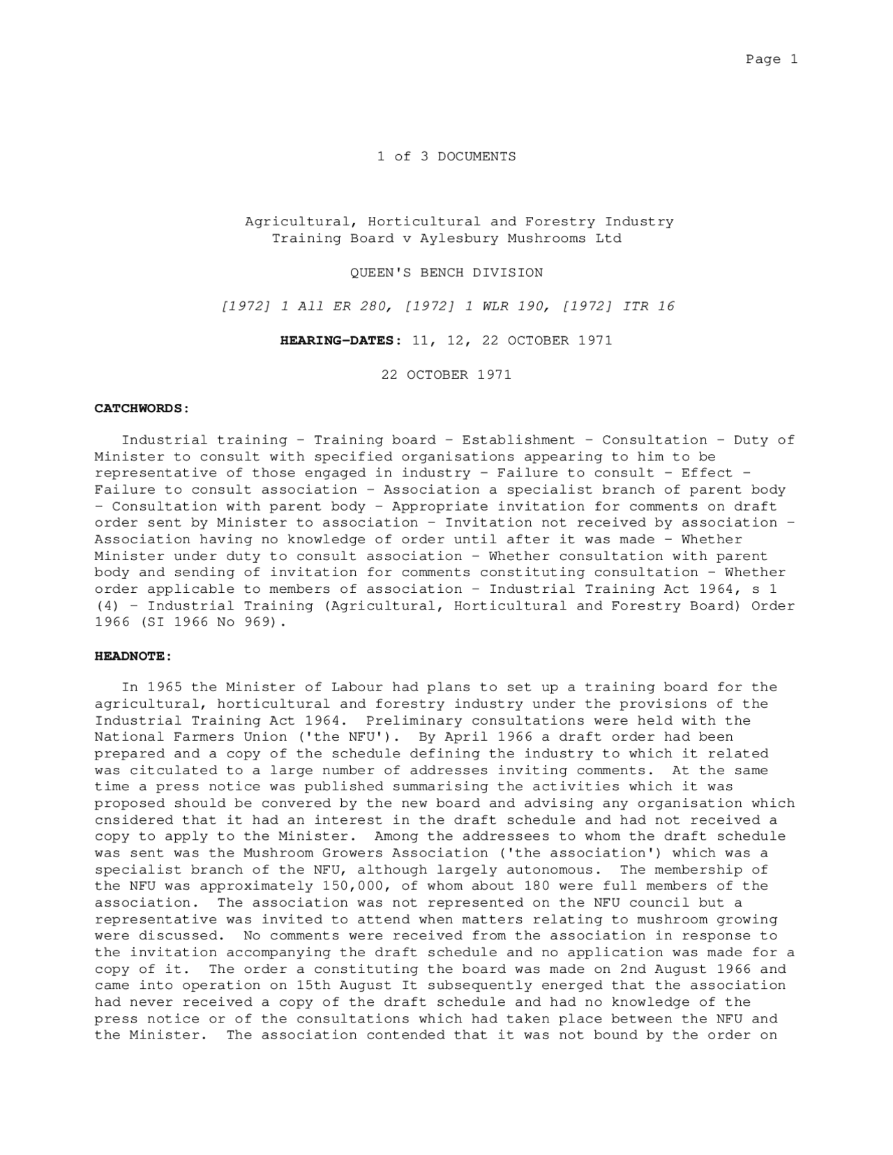 Agricultural Horticultural And Forestry Industry Training Board Lecture Notes Forestry