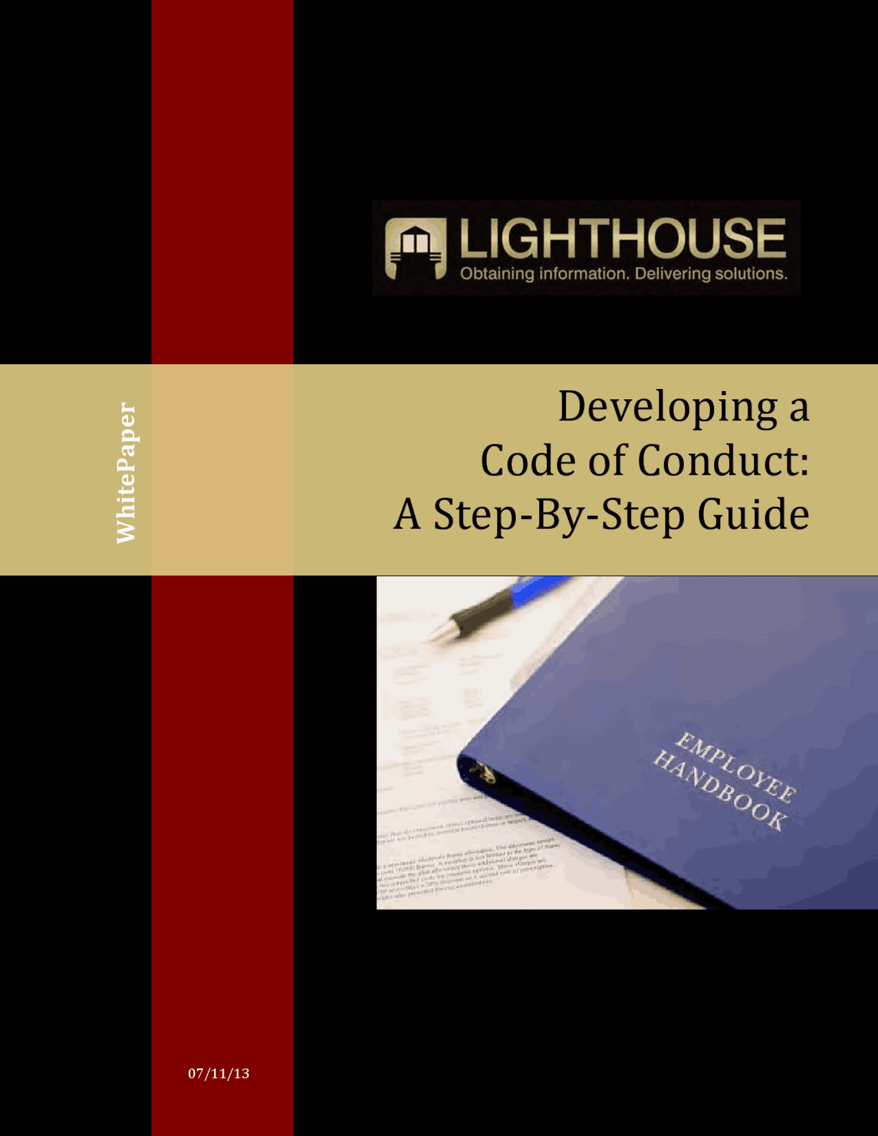 Developing A Code Of Conduct A Step‐by‐step Guide Summaries Business Docsity