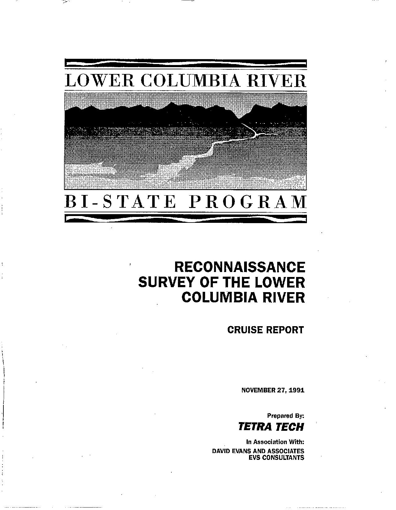 LOWER COLUMBIA RIVER | Exercises Chemistry | Docsity