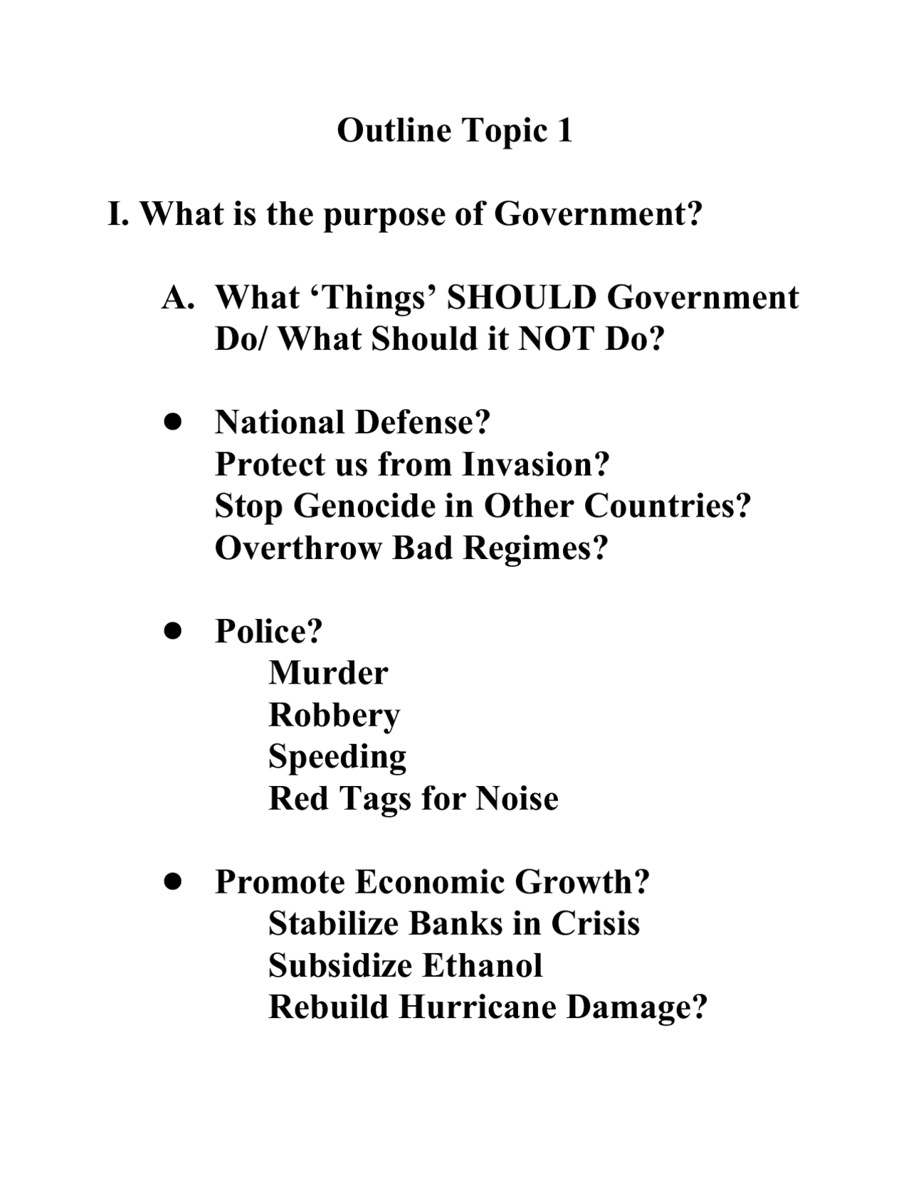 Government Purpose and Decision-Making: Public Responsibilities, Power ...