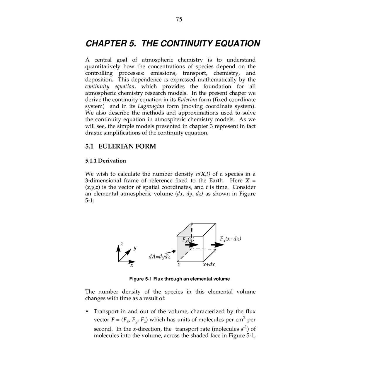 Chapter 5 The Continuity Equation Schemes And Mind Maps Chemistry