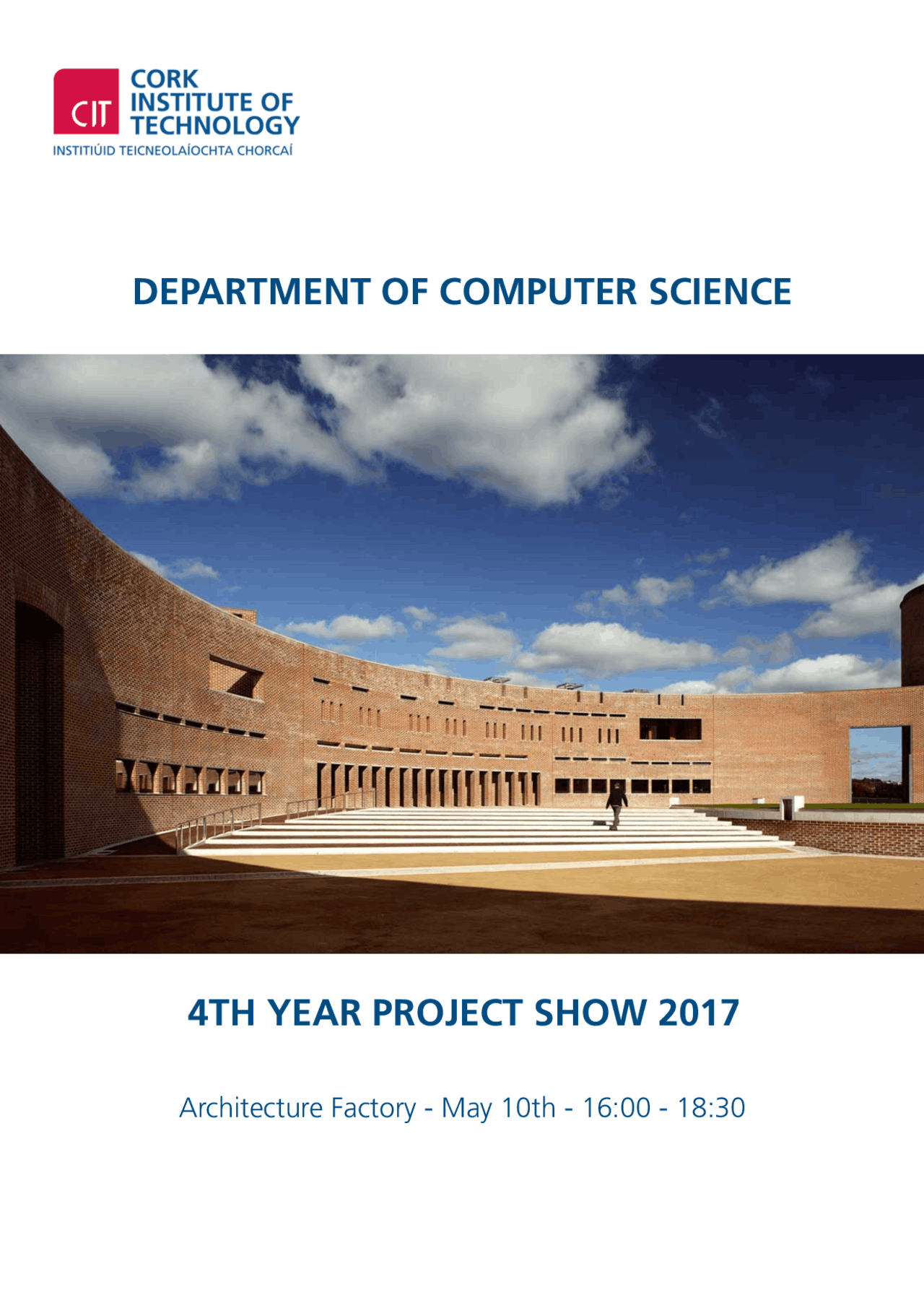 4TH YEAR PROJECT SHOW 2017 DEPARTMENT OF ... | Lecture notes Computer ...