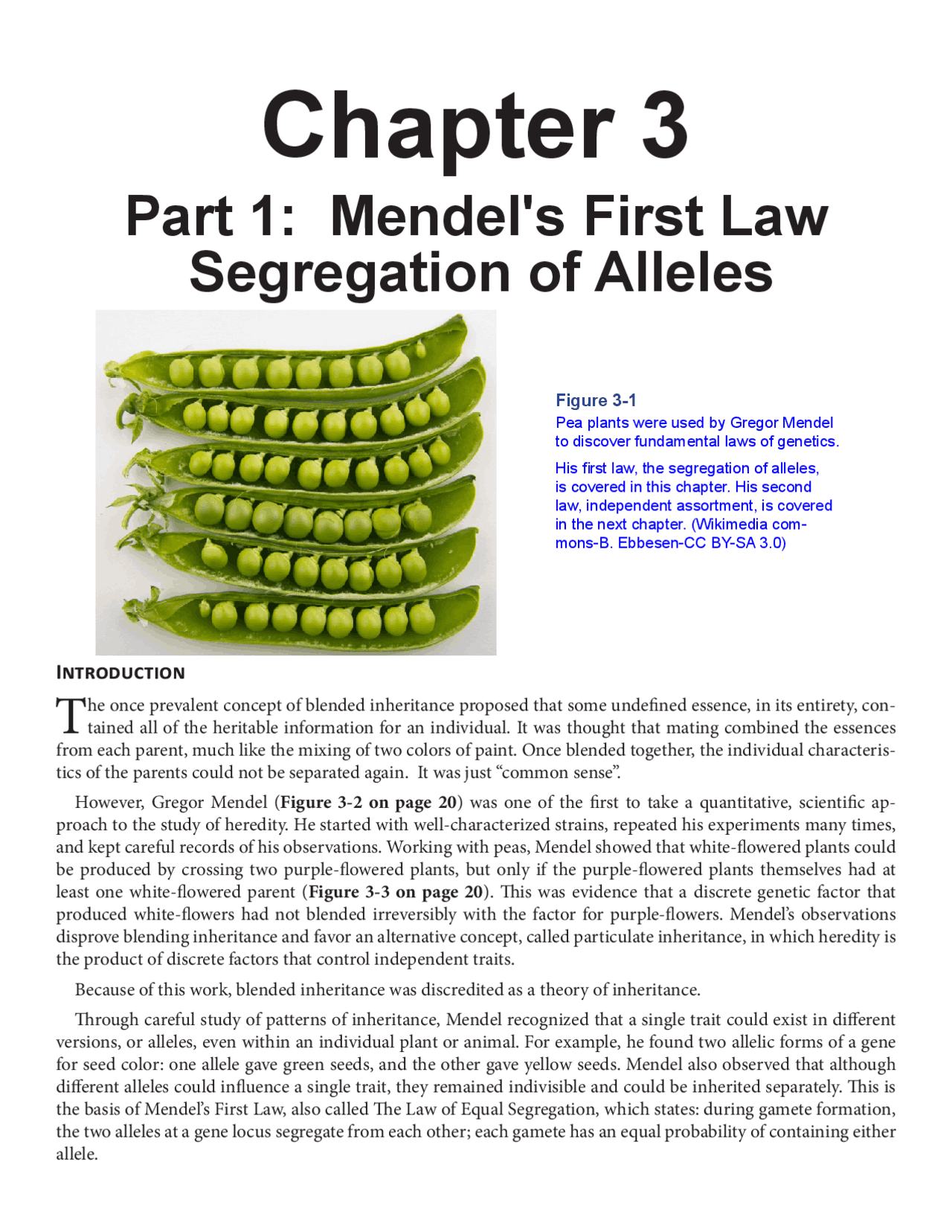 Mendel's Laws of Inheritance: Segregation and Independent Assortment ...
