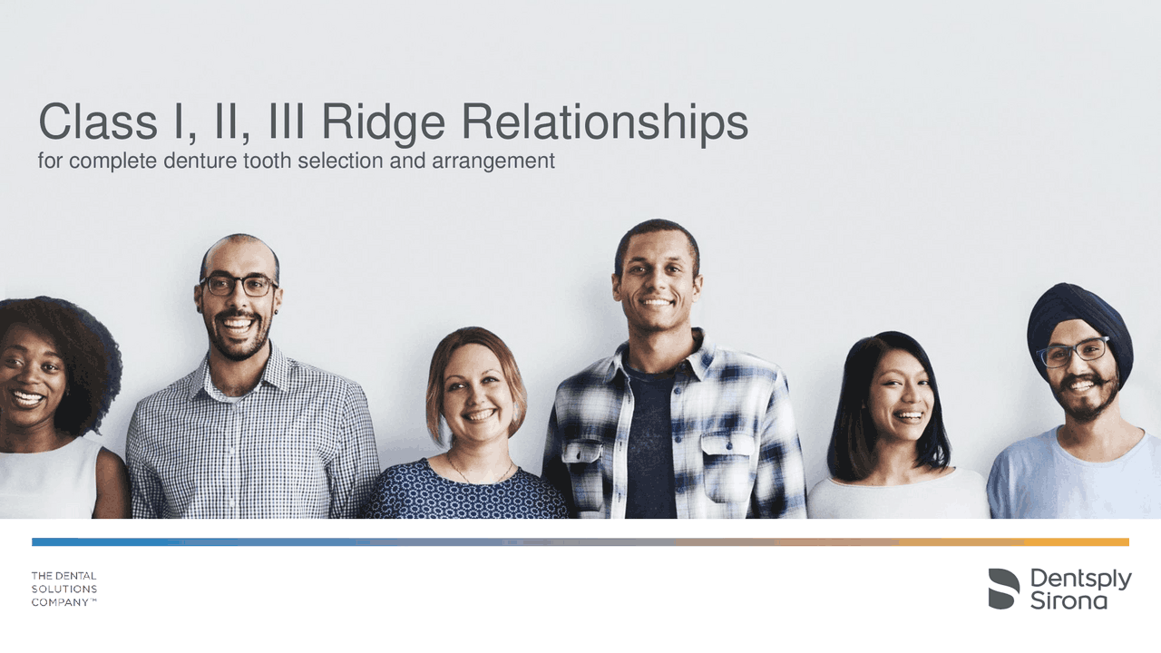 Class I, II, III Ridge Relationships | Study notes Dental Anatomy | Docsity