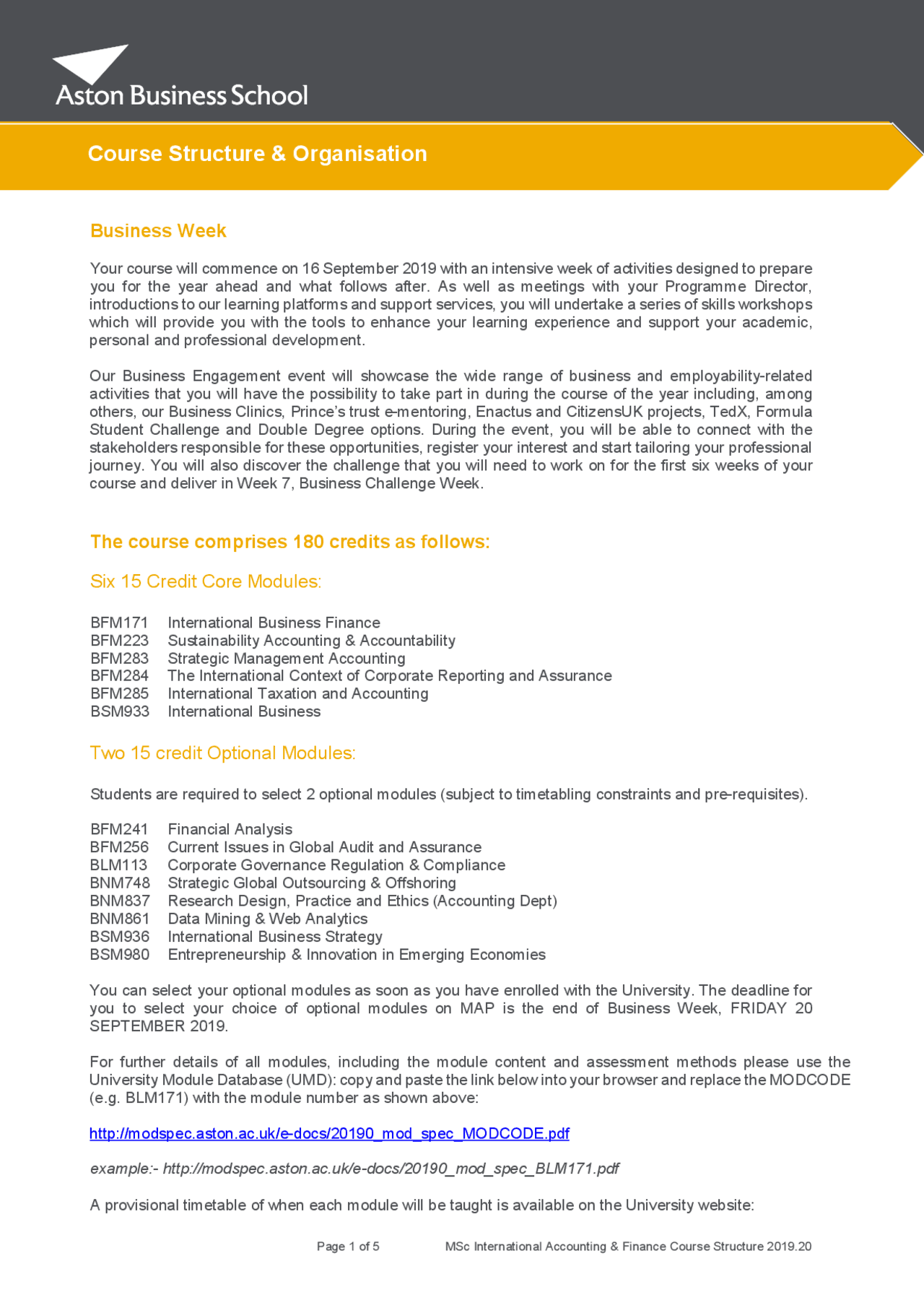 Business Week Lecture Notes Accounting Docsity