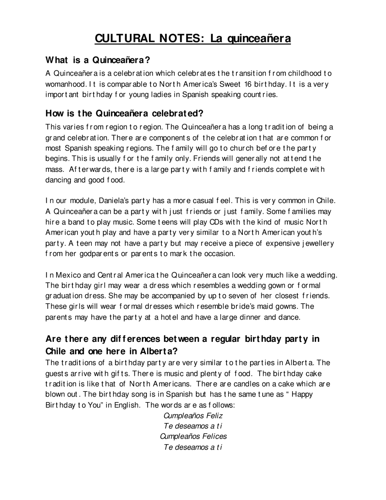 Quinceañera: Celebrating Girlhood Transition in Spanish Speaking ...