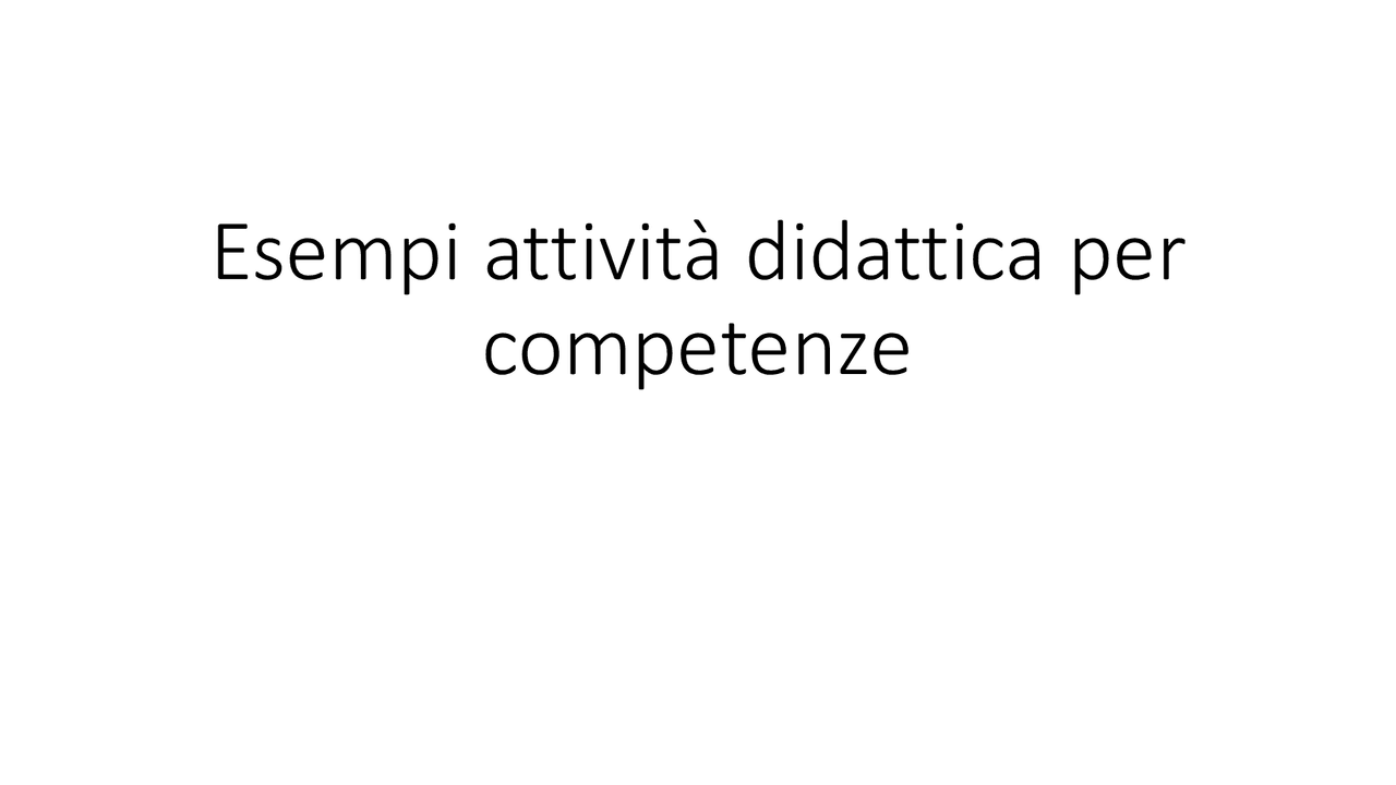 Metodologie E Tecnologie Didattiche Appunti Slide Di Didattica Generale E Speciale Docsity