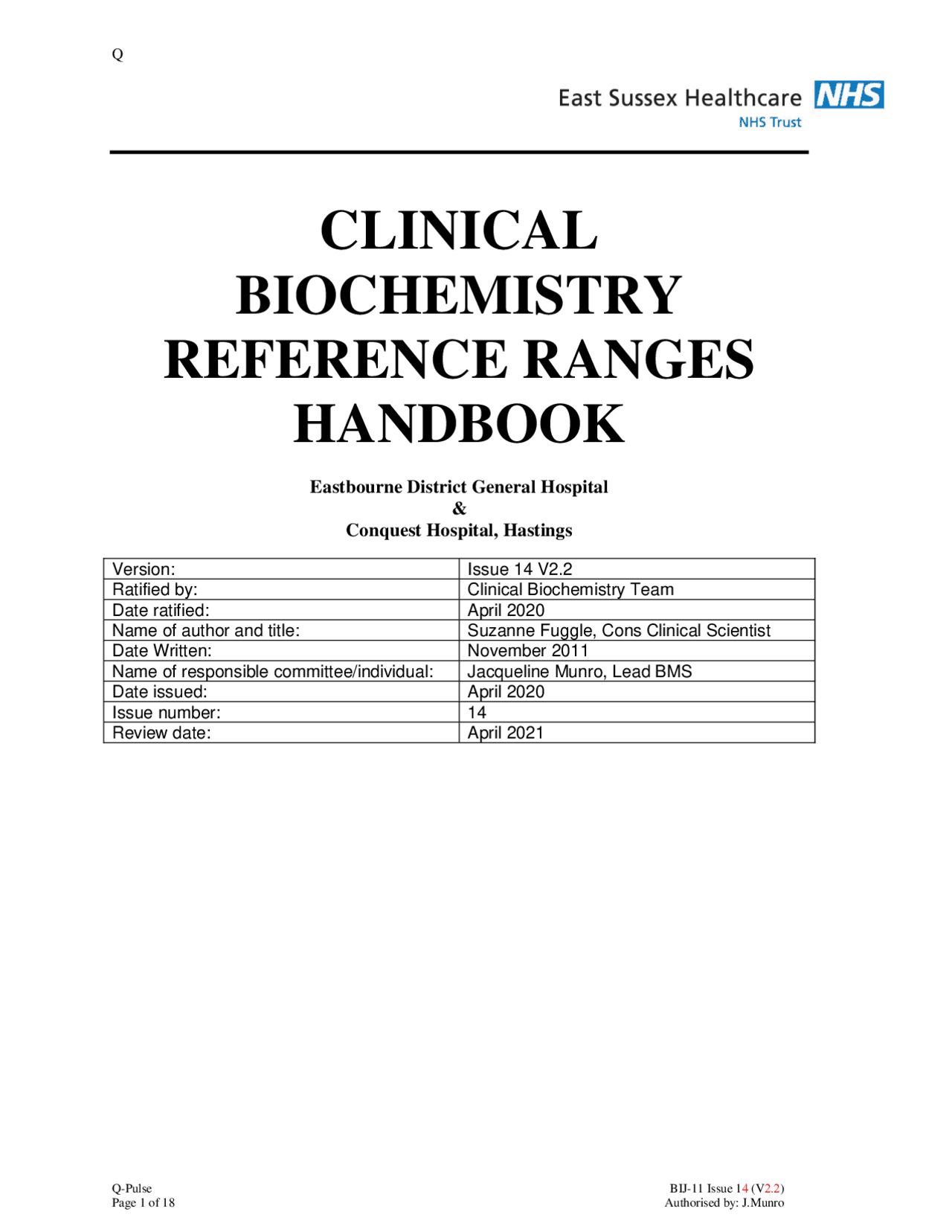 Clinical-Biochemistry-reference-ranges-handbook.pdf | Lecture notes ...