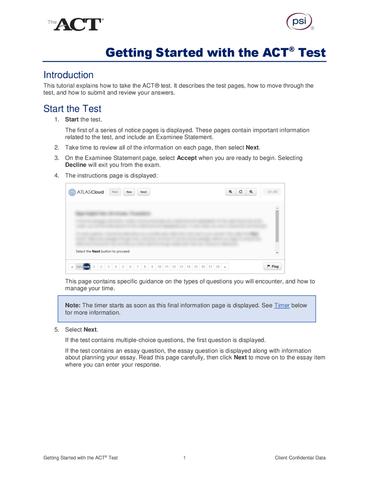 ACT Test Strategies: Multiple-Choice, Essay, Shortcuts & Display ...