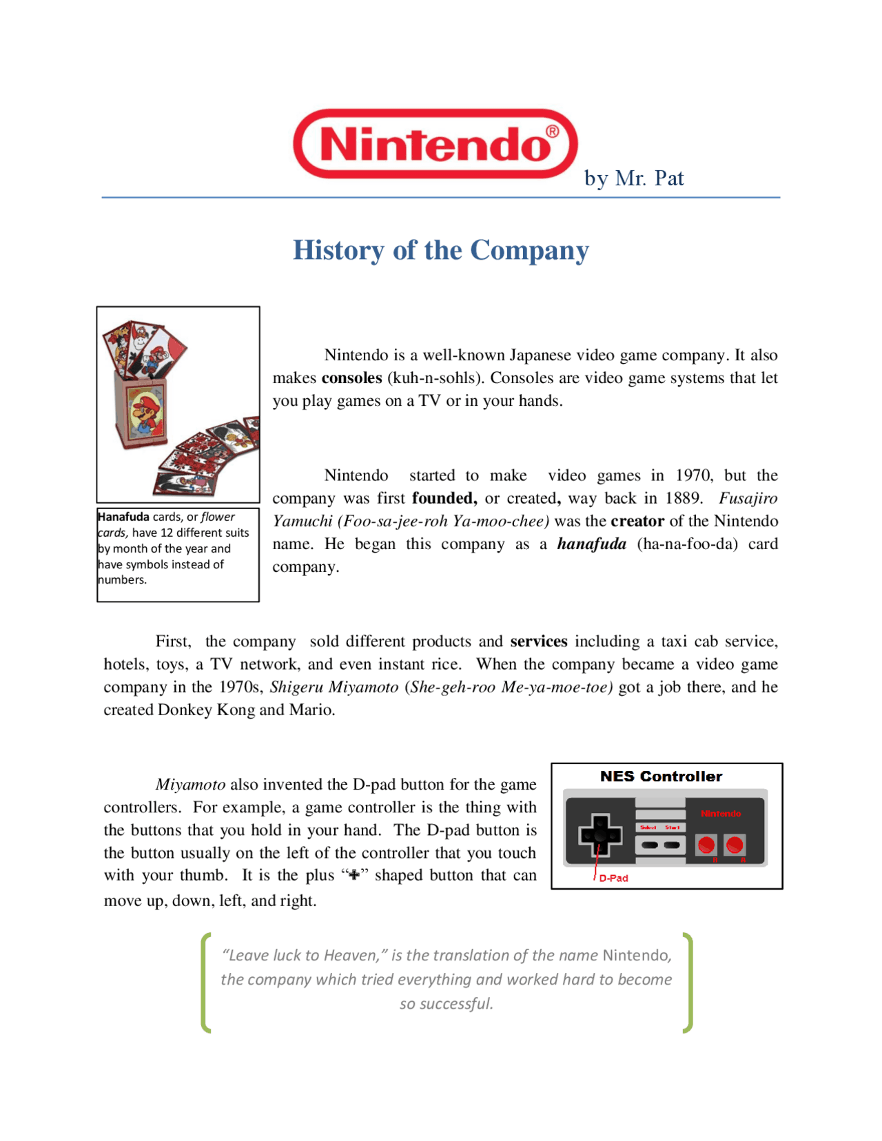 Nintendo: A Japanese Gaming Giant's History, Franchises, and Consoles ...