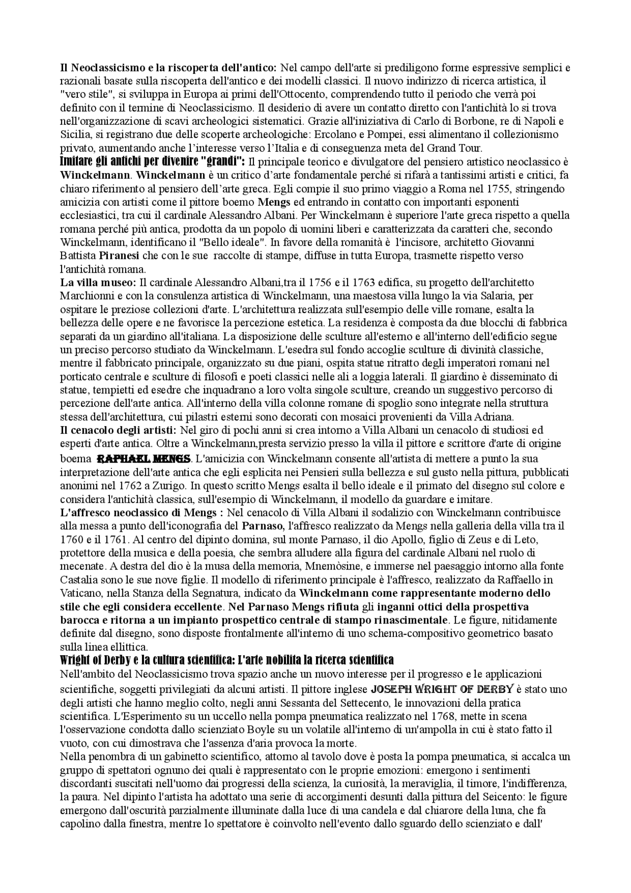 Arte-neoclassicismo ,david, canova, piranesi, blake | Appunti di Arte e ...