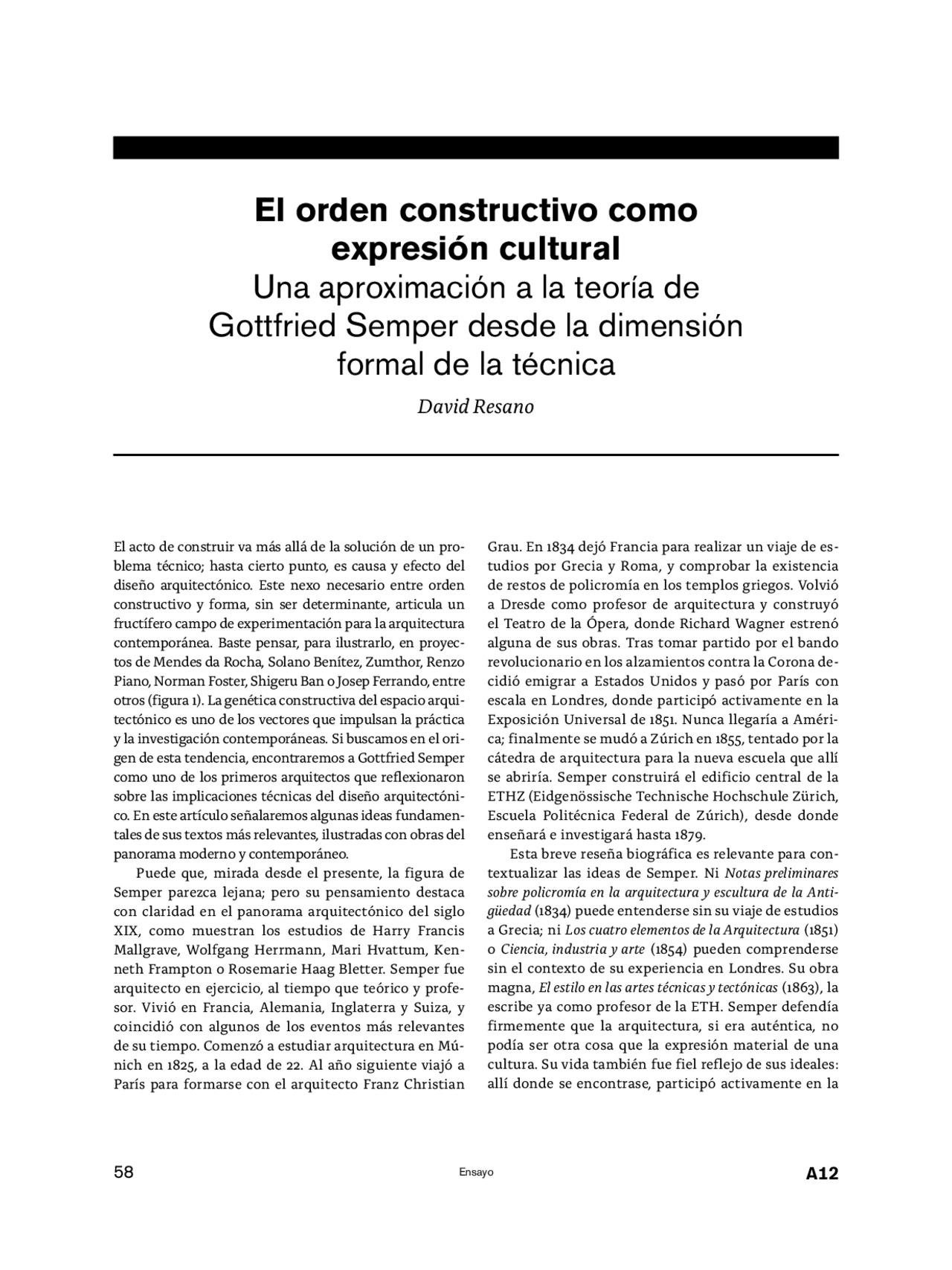 Documento Para Conocer Má´s Monografías Ensayos De Arquitectura