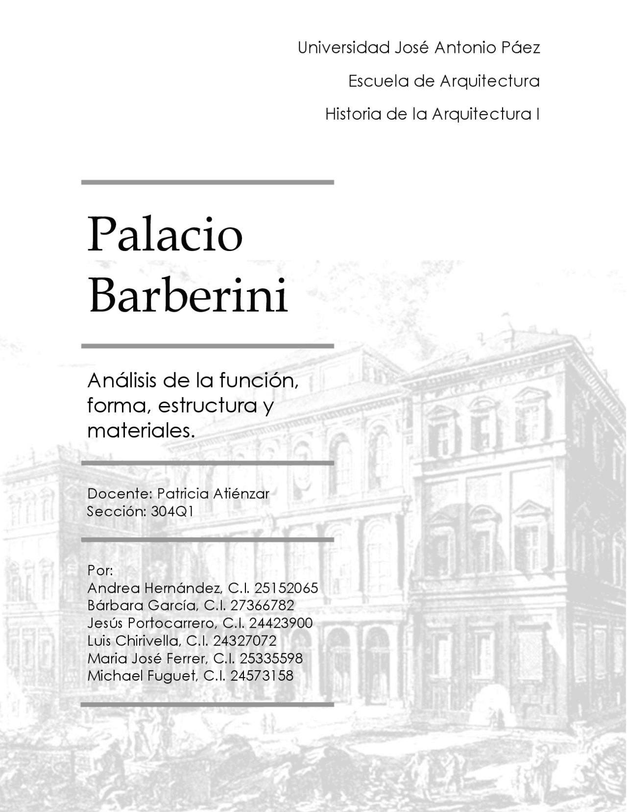 Analisis Arquitectonico Apuntes De Historia Docsity