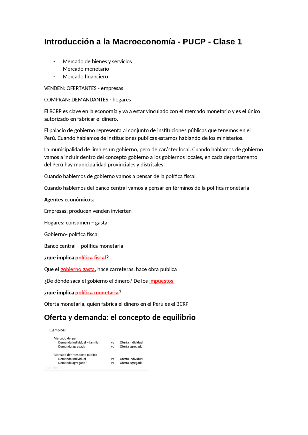Introduccion A La Macroeconomia Resúmenes De Macroeconomía Docsity