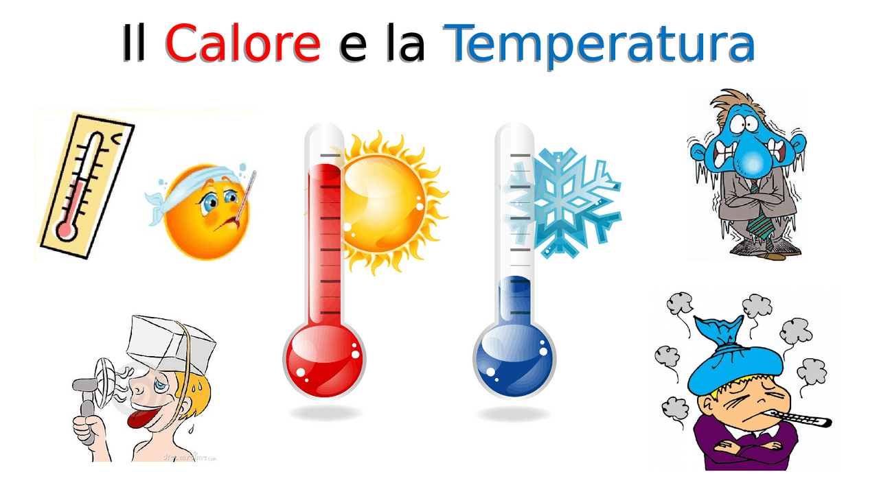 Calore e temperatura | Slide di Fisica | Docsity