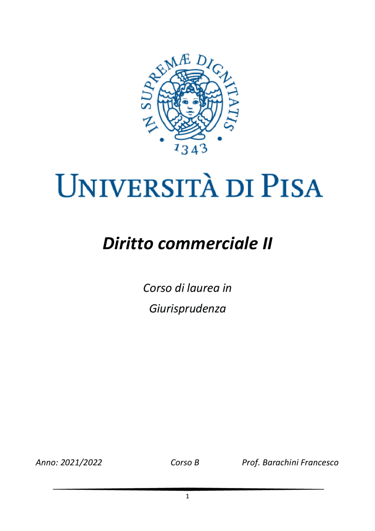 Diritto Commerciale Ii Sbobinature Di Diritto Commerciale Docsity