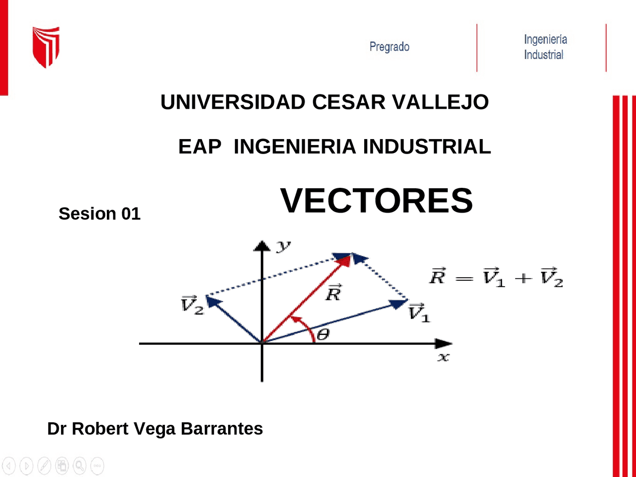 Introduccion a los vectores | Diapositivas de Física | Docsity
