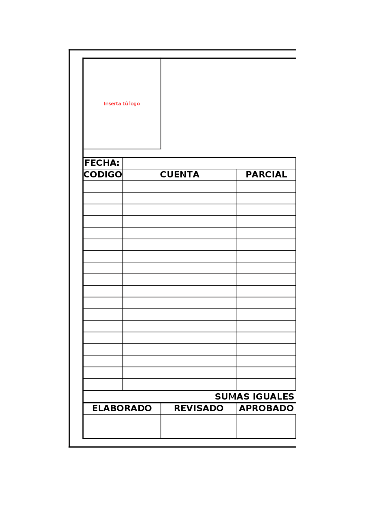 Documentos contables y financieros | Ejercicios de Matemáticas | Docsity
