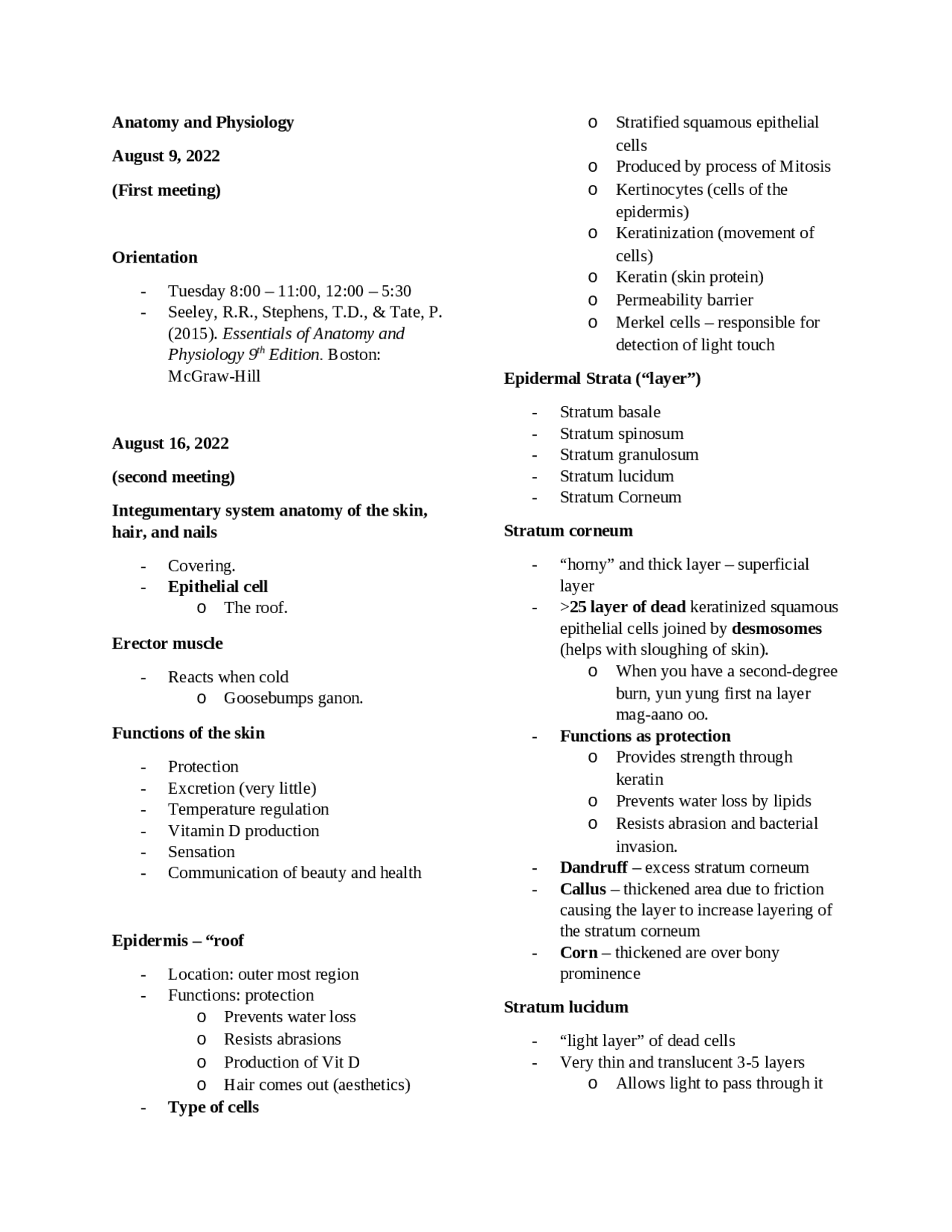 Anatomy and Function of the Skin: Epidermis, Dermis, and Hair | Study ...