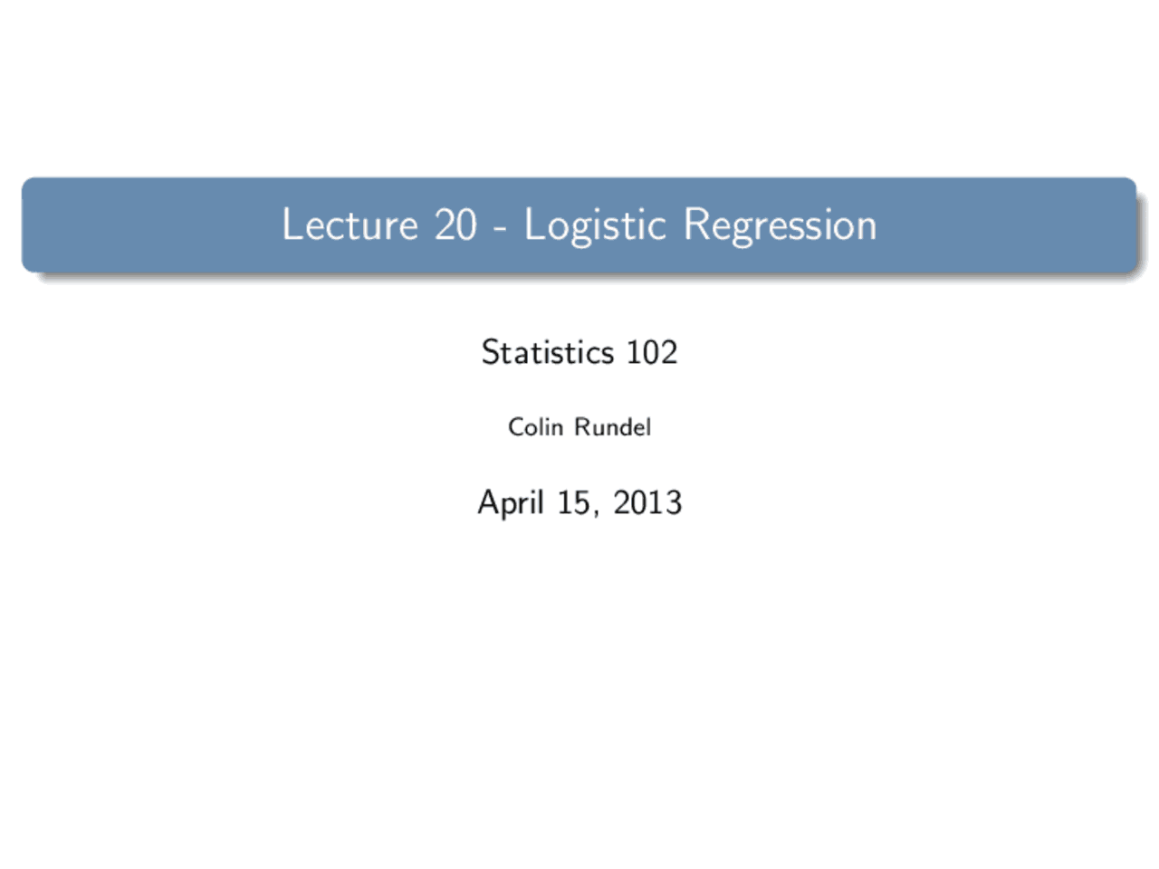 Use Case For Logistic Regression In Machine Learninig Algorithm 1244