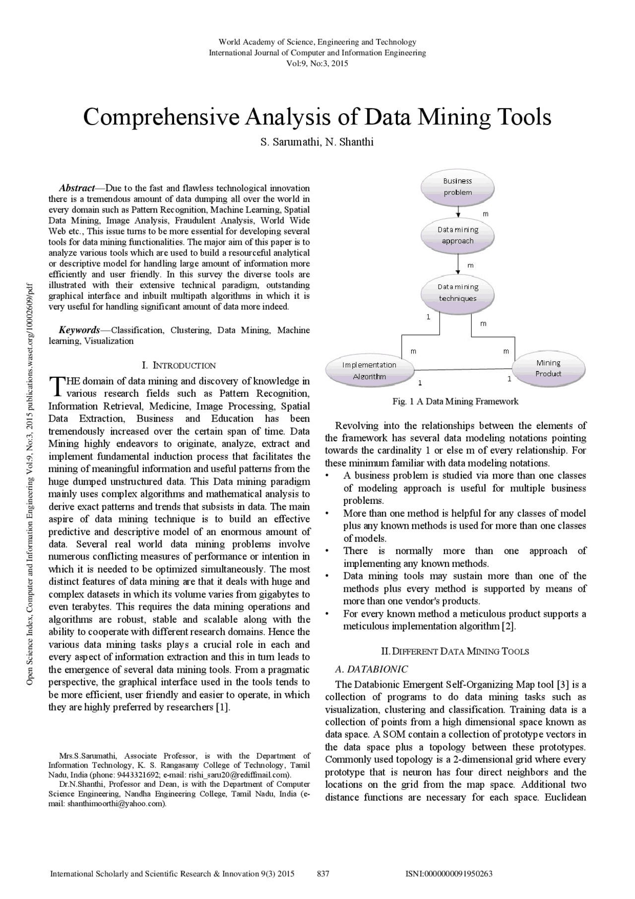 Data Mining Libraries High School Final Essays Computer Science Docsity