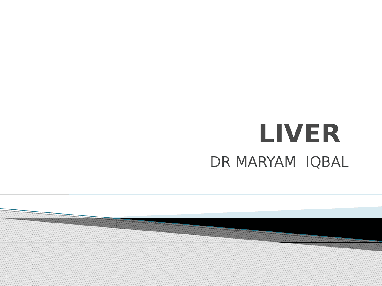 Anatomical structure of Liver | Lecture notes Anatomy | Docsity