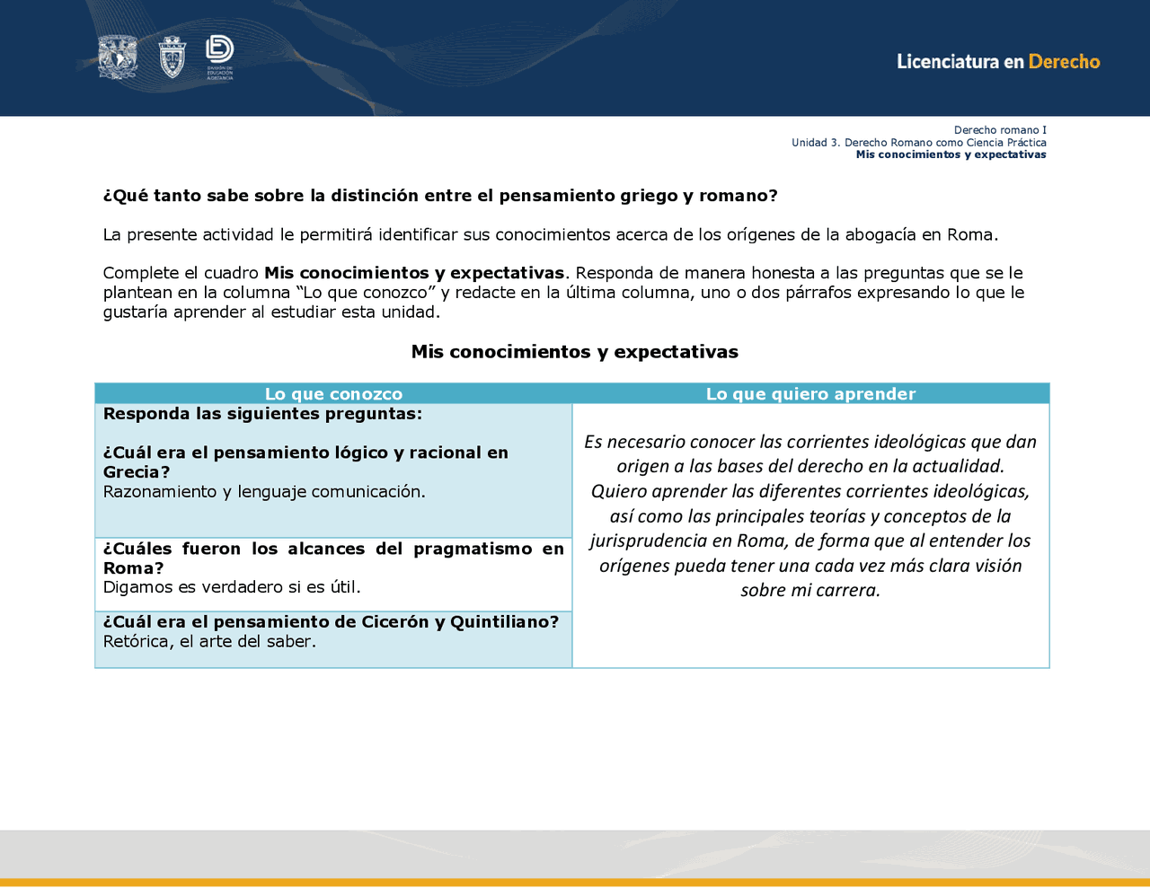 ¿qué Tanto Sabe Sobre Assignments Roman Law Docsity