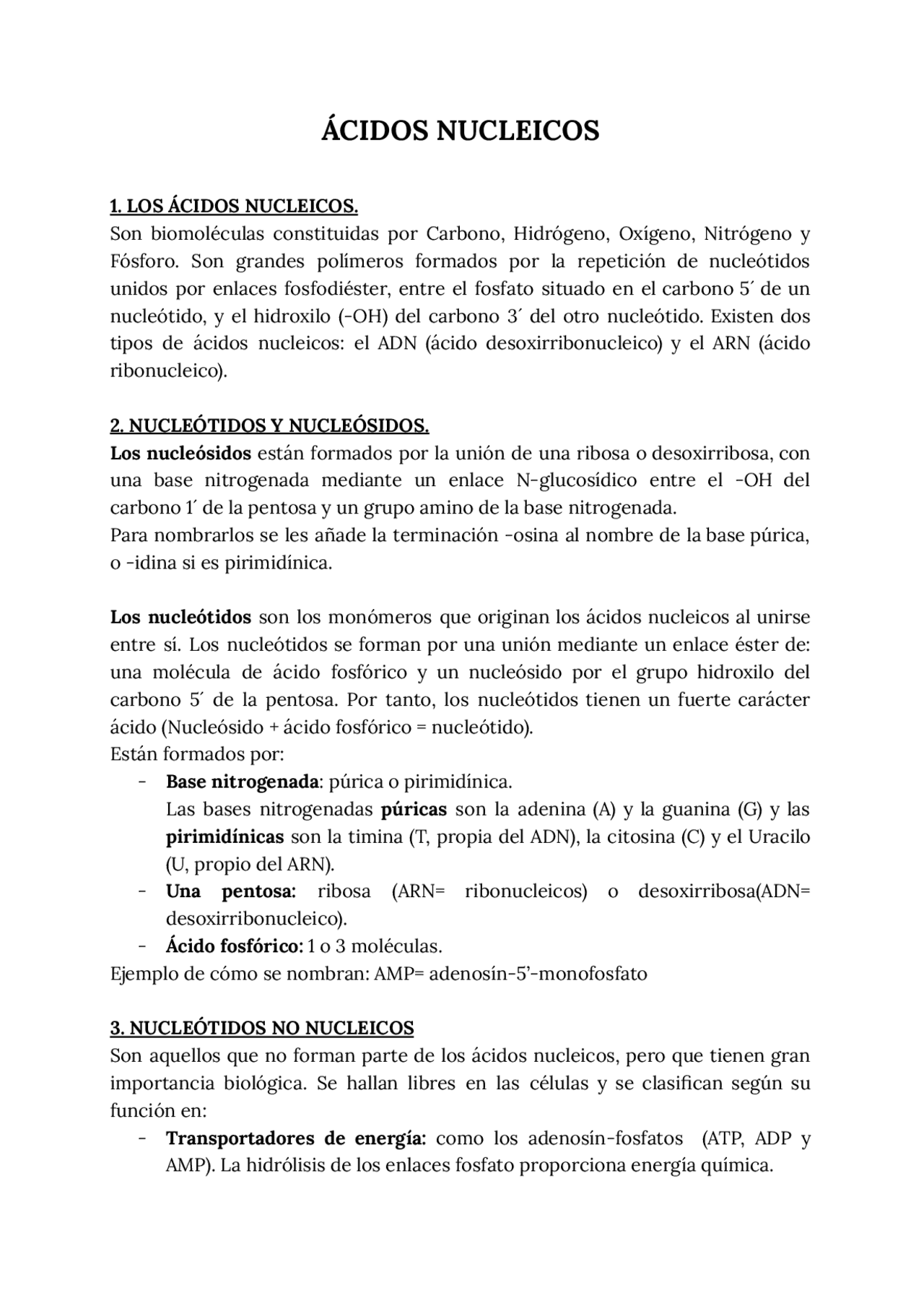 Apuntes BiologÍa Ebau Apuntes De Biología Docsity
