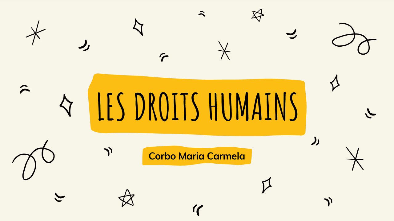 Présentation sur les droits humains | Guide, Progetti e Ricerche di ...