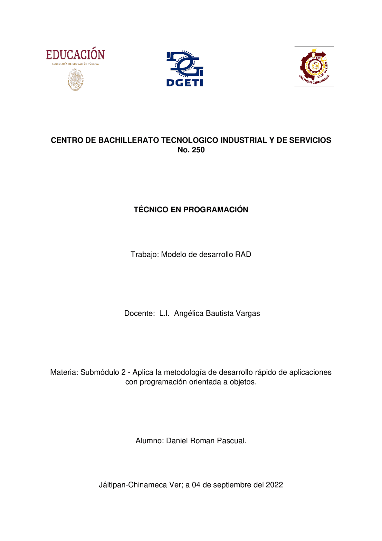Modelo De Desarrollo Rapido De Aplicaciones Resúmenes De Informática