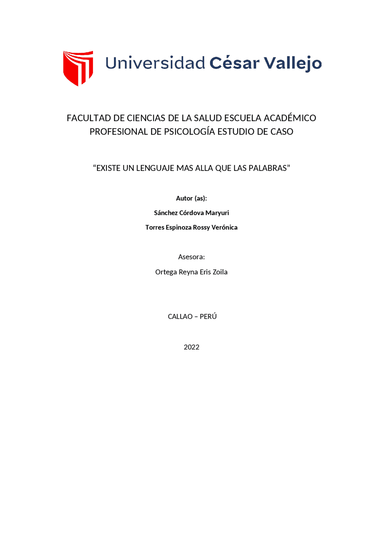 Informe De Psicopatologia Apuntes De Edición De Informes