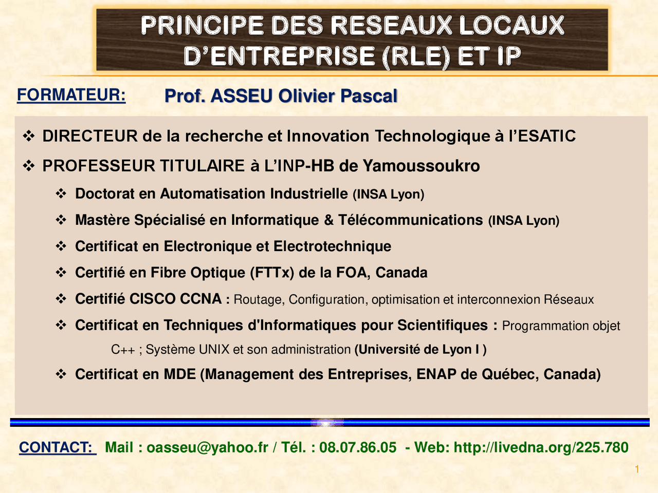 Note De Réseaux Informatiques Notes Réseaux Informatiques Docsity