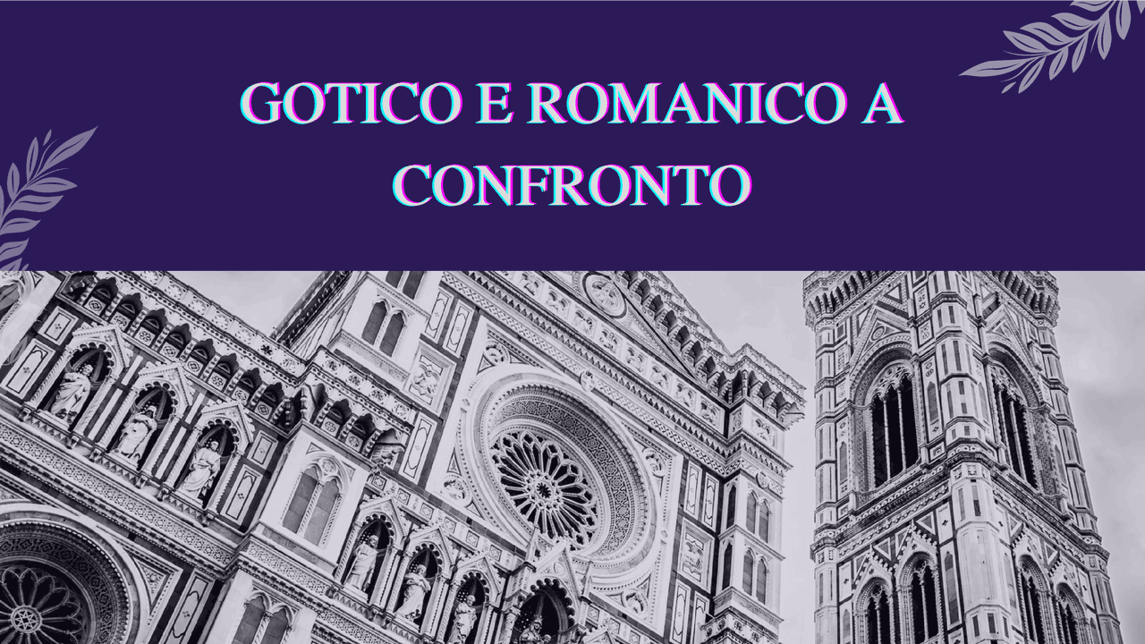 Il gotico ed il romanico a confronto | Slide di Elementi di storia dell ...