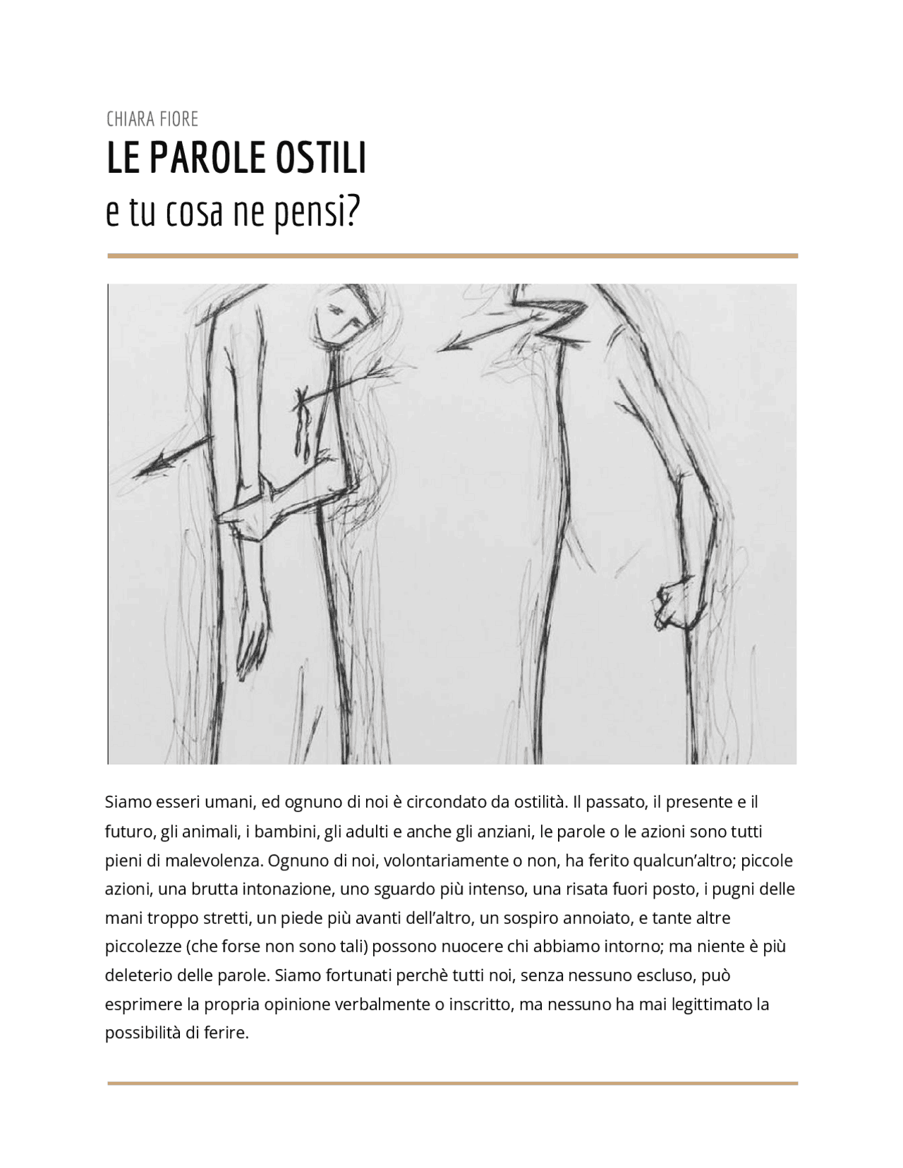 Le parole ostili: l'impact delle parole sulle relazioni umane | Prove d ...