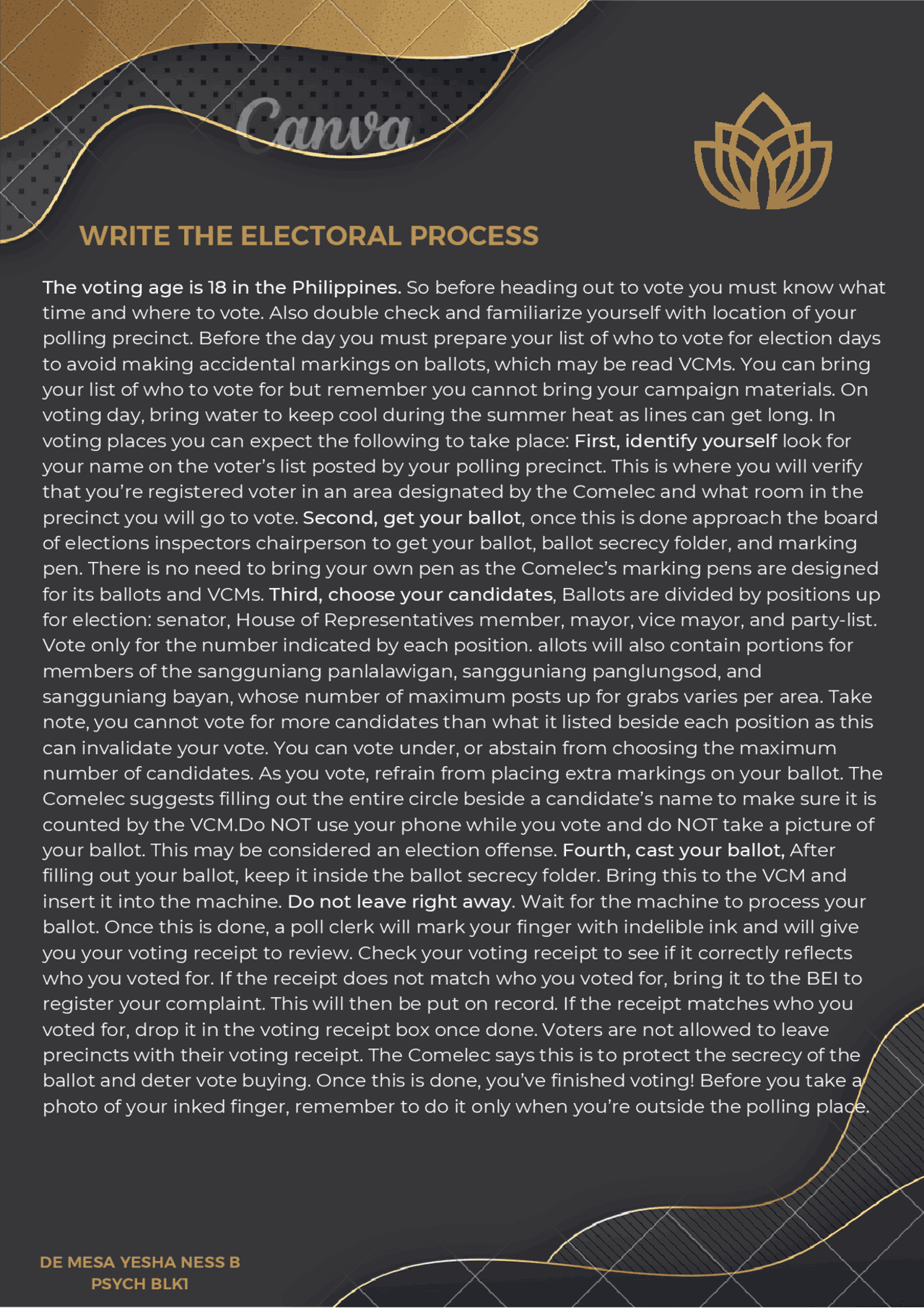 The Electoral Process in the Philippines: A Comprehensive Guide for ...