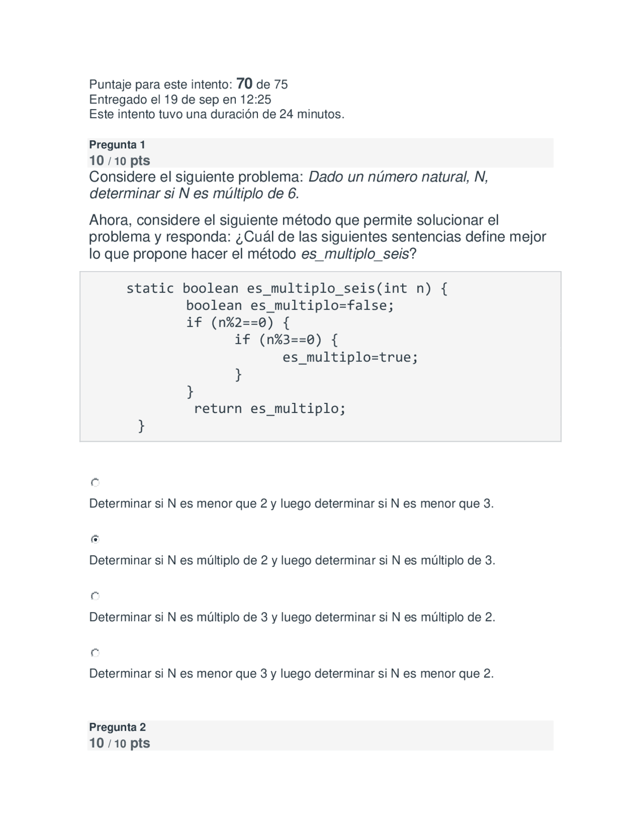 Parcial escenario 4 programación de computadores | Exámenes de Programación Java | Docsity