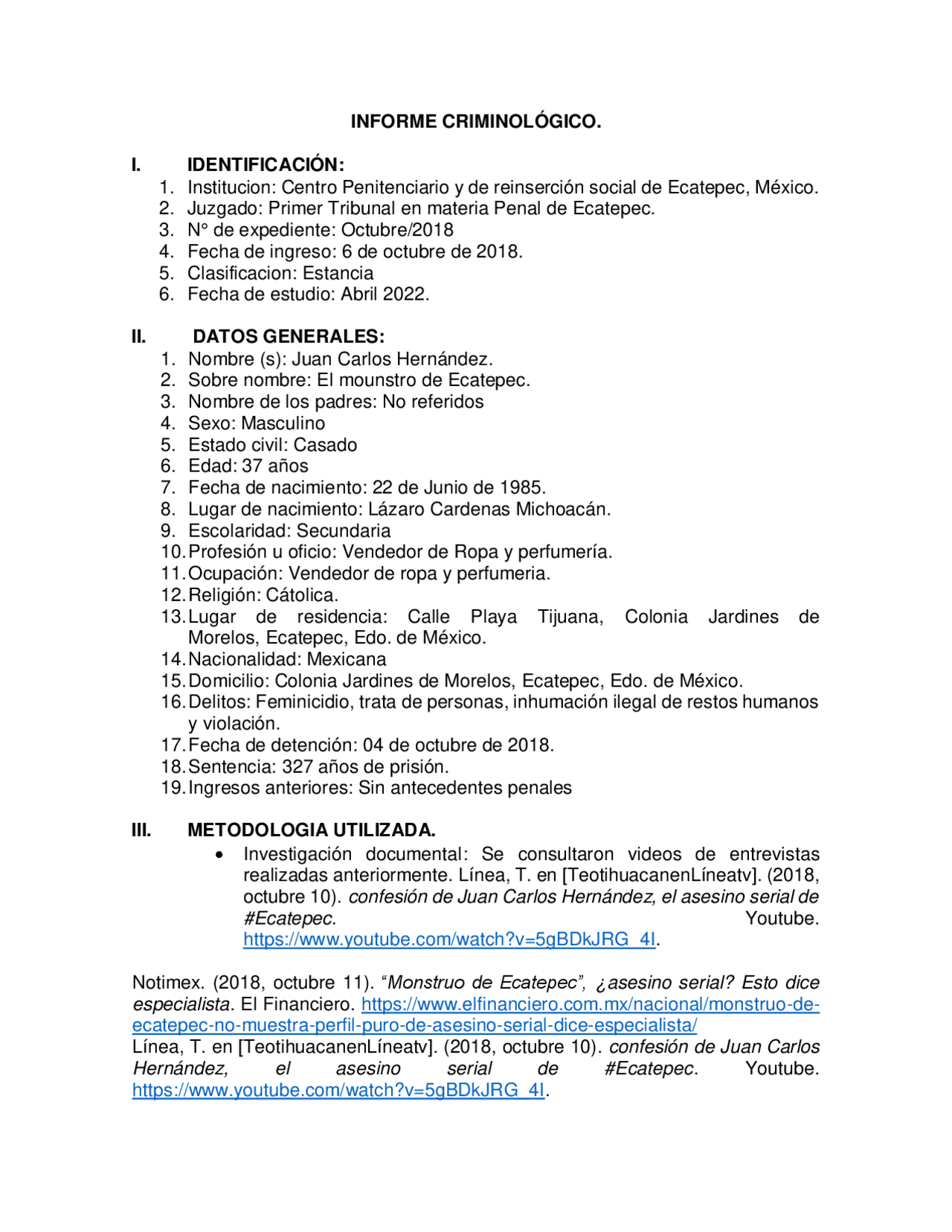 Derecho Mexicano Penal Resúmenes De Derecho Común Docsity