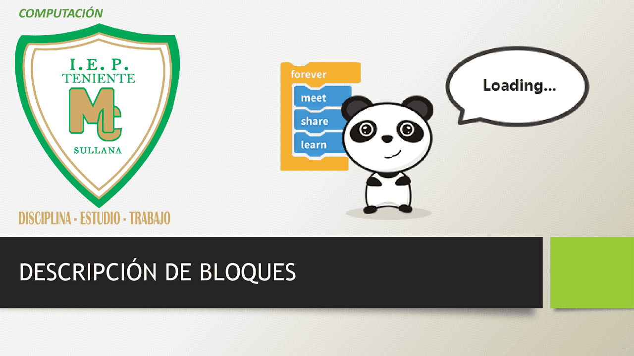 APRENDAMOS TODO SOBRE MBLOCK | Apuntes de Informática | Docsity