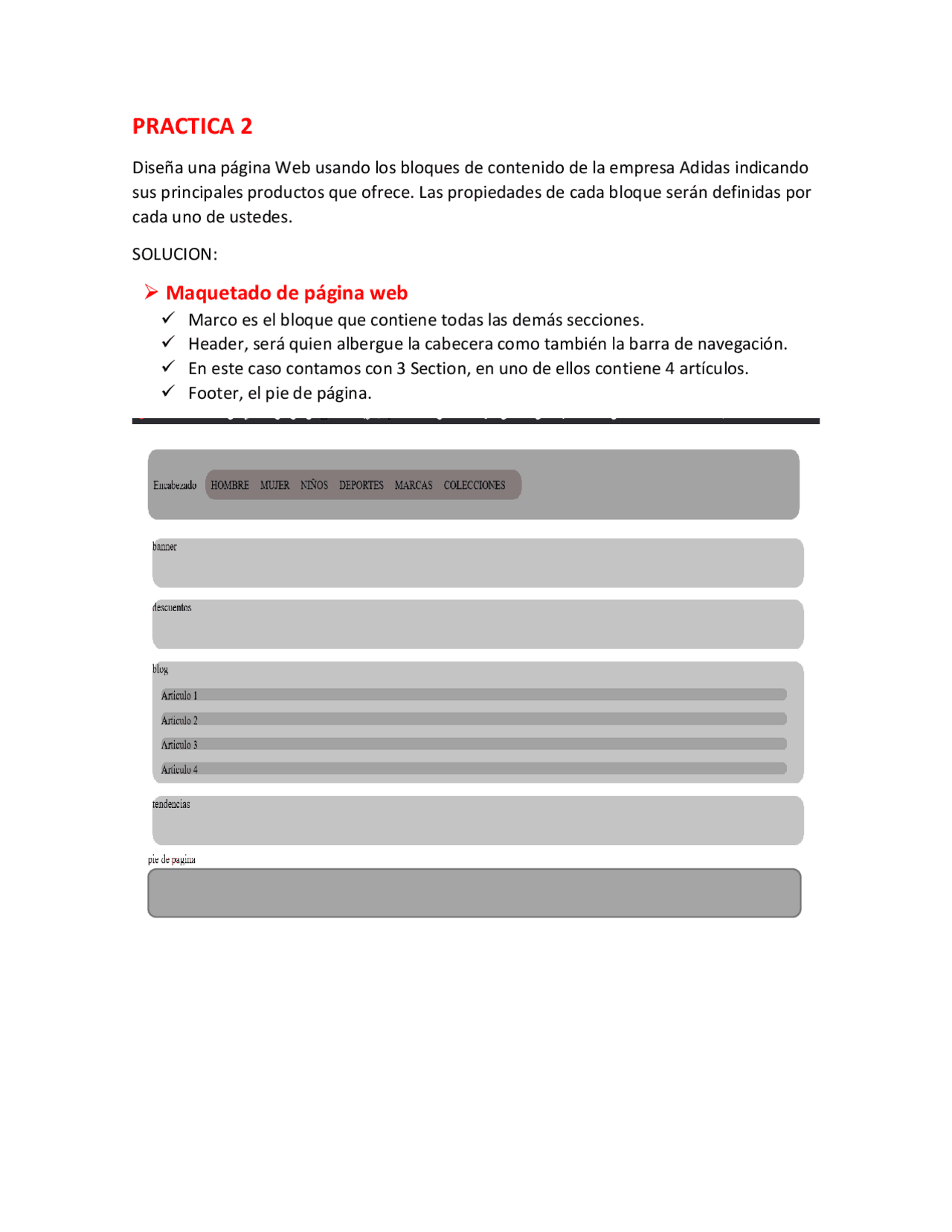 Creacion De Pagina En Html Monografías Ensayos De Programación Java