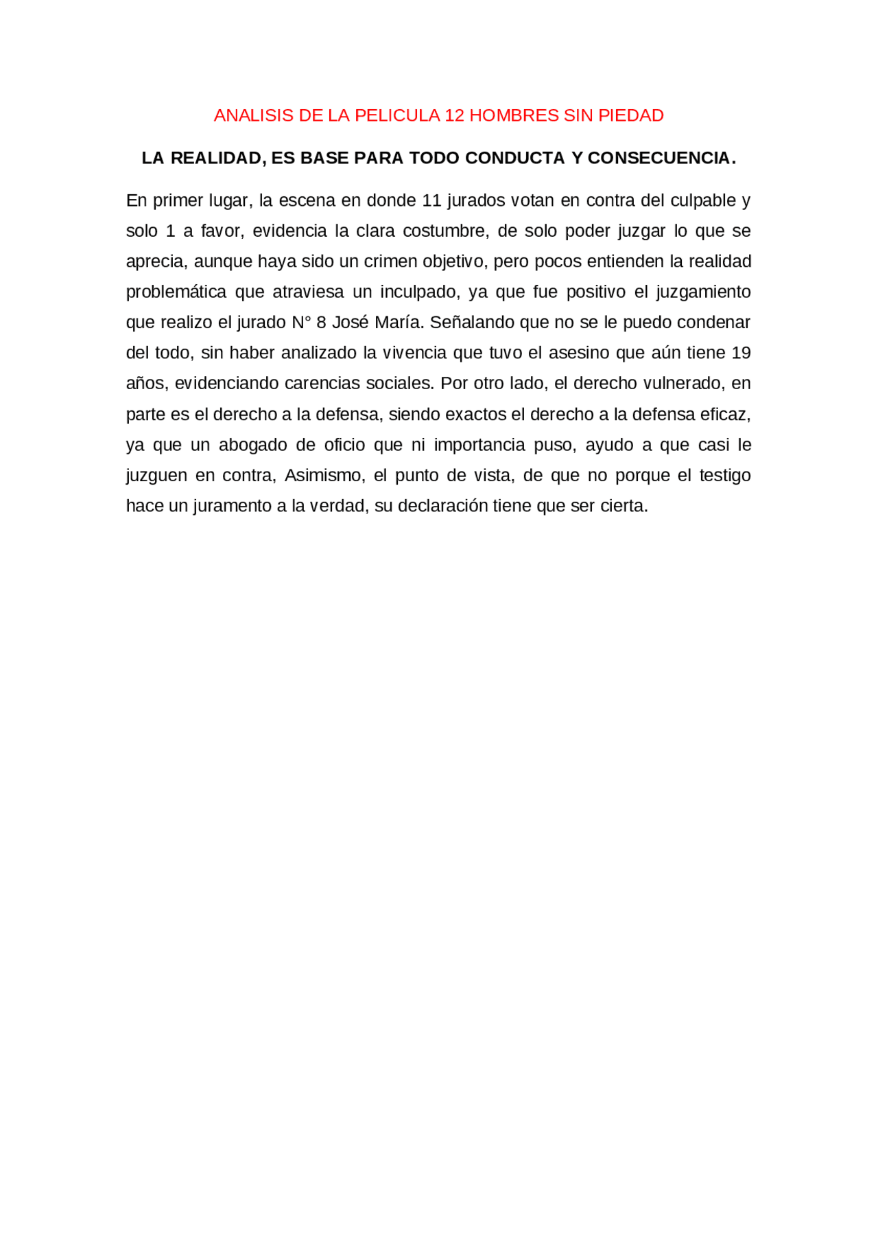 Resumen De La Pelicula Resúmenes De Derecho Docsity