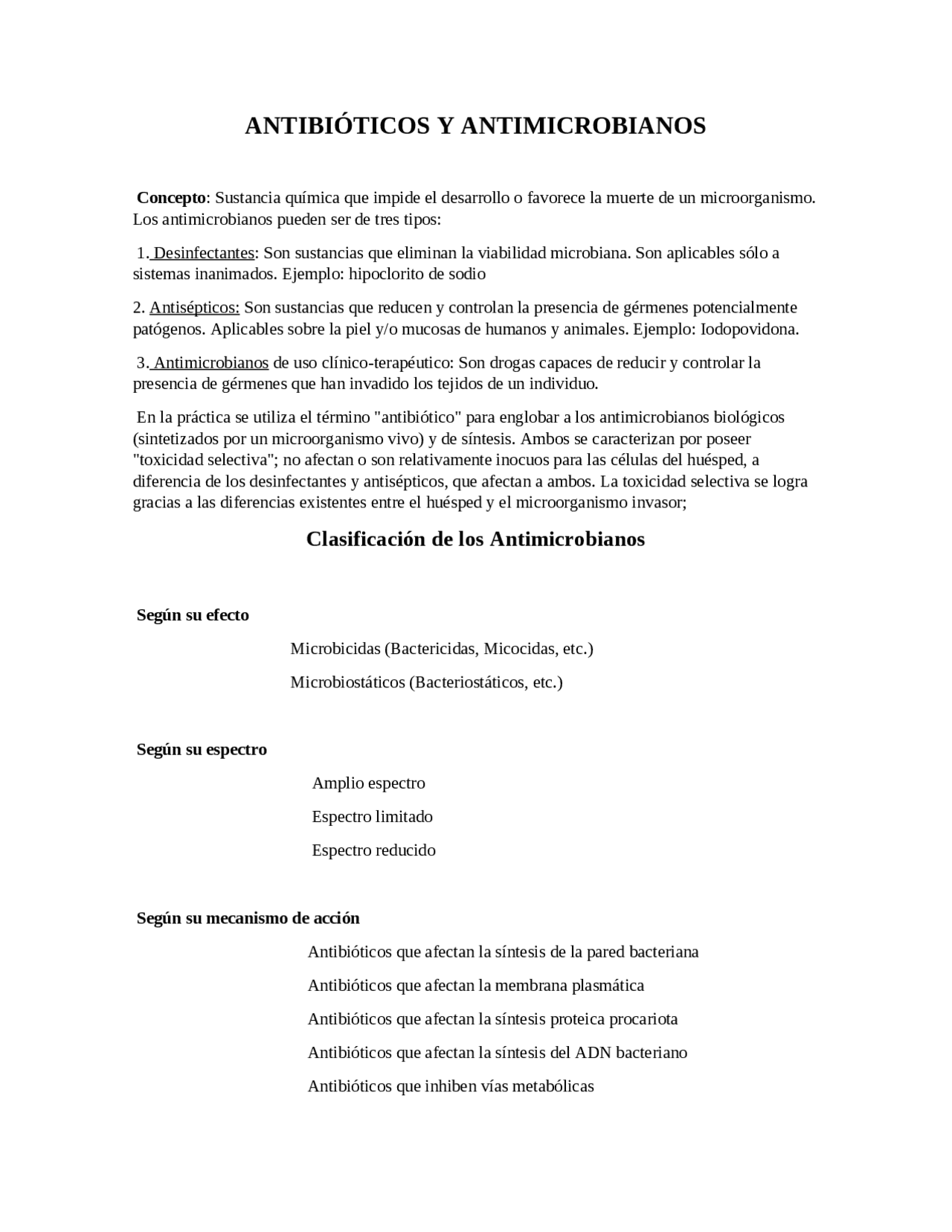 Microbiología Medica I Resúmenes De Microbiología Docsity
