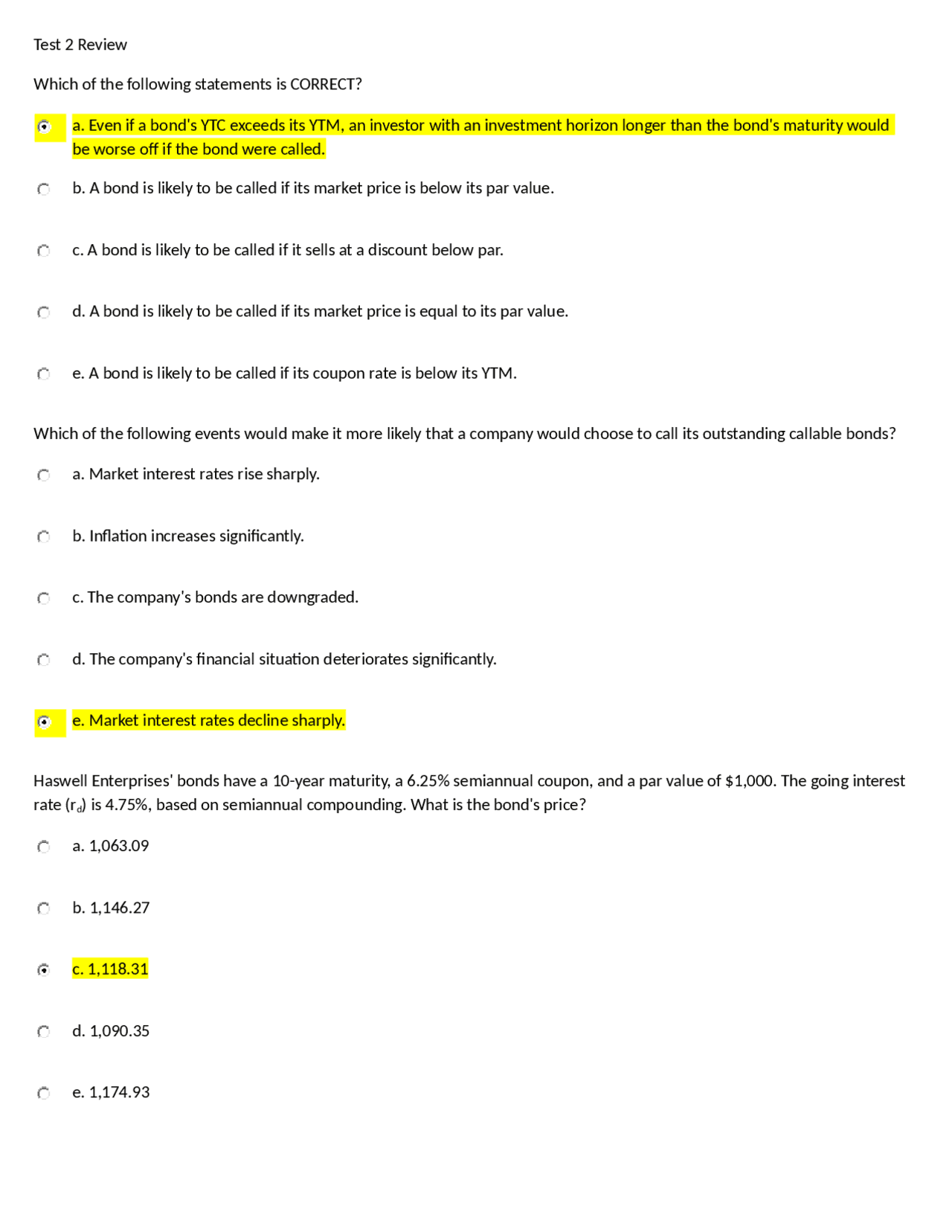 MBA602 Test 2 Review(Latest Questions & Answers 2022/2023) | Exams ...