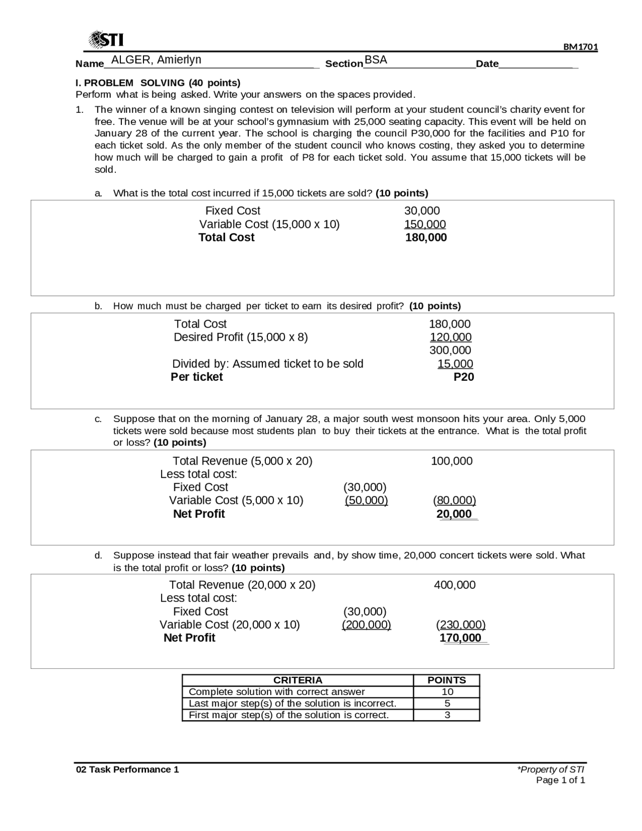 Cost Accounting And Control Quizzes Cost Accounting Docsity