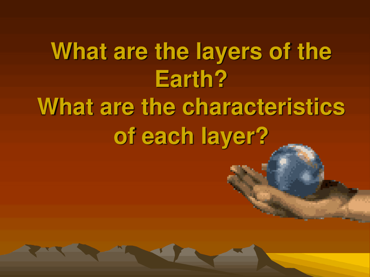 The Layers of the Earth: Composition and Characteristics | Study notes ...