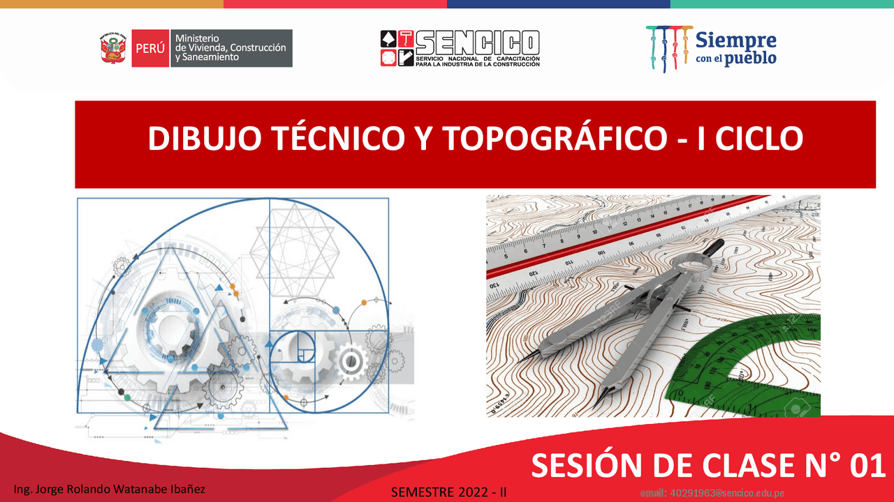 Introducción al Dibujo Topográfico | Diapositivas de Dibujo técnico | Docsity