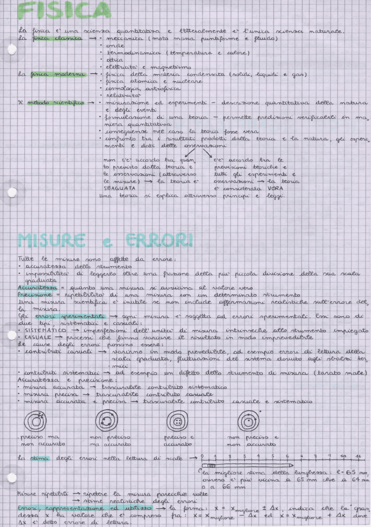 Appunti Di Fisica I Fisica 1 Parte 1 Appunti Di Fisica Docsity