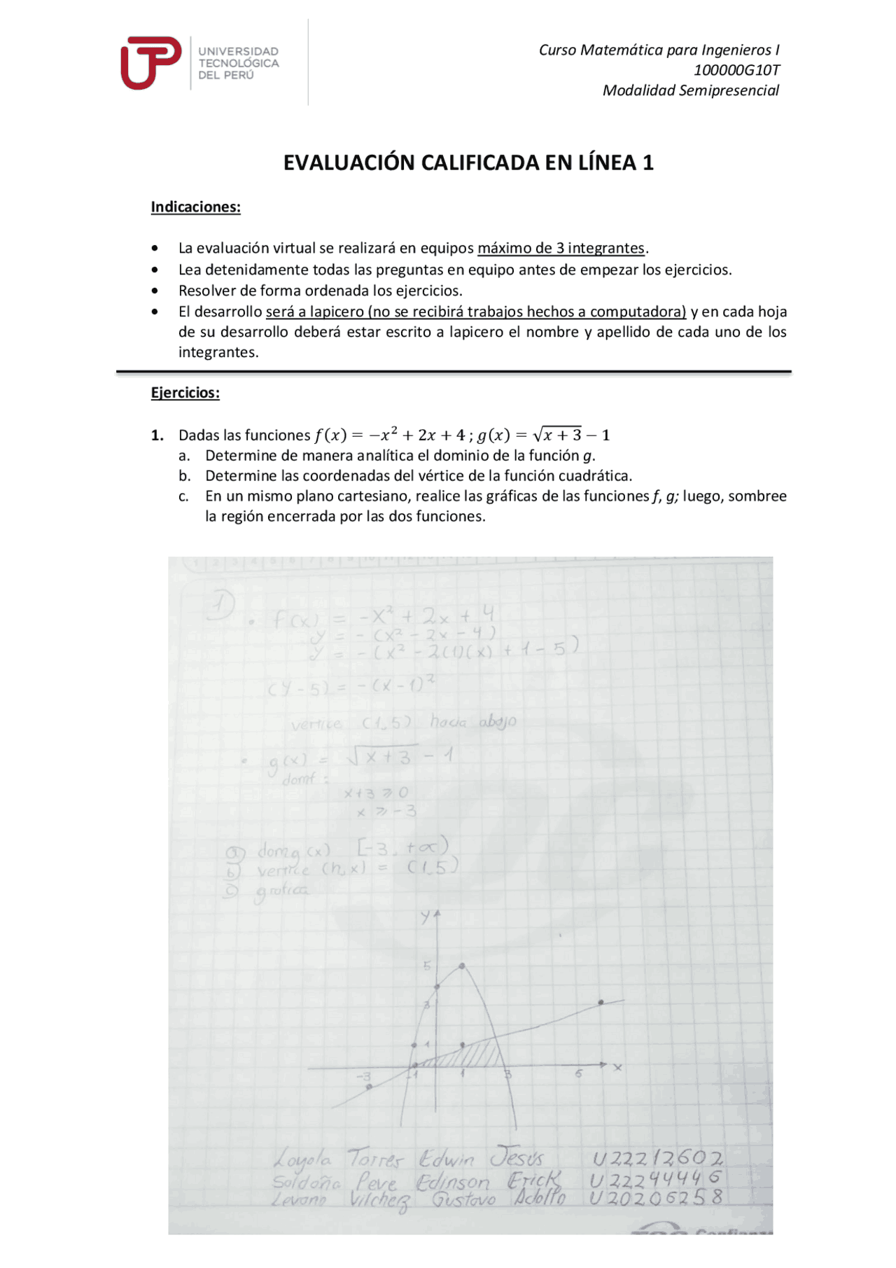 Práctica Calificada 2 Principios De Algoritmos Exámenes De Algoritmos