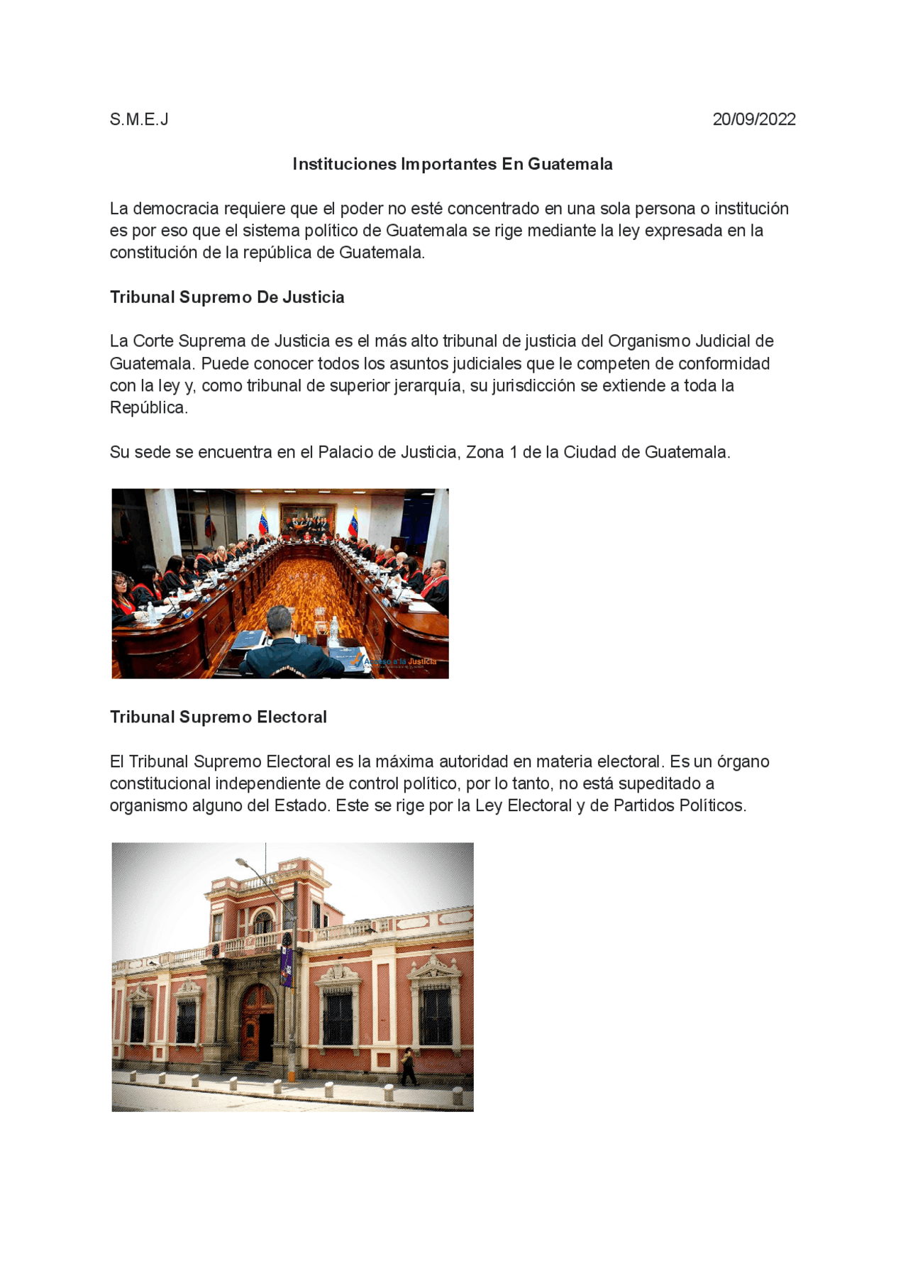Instituciones Importantes en Guatemala | Esquemas y mapas conceptuales ...